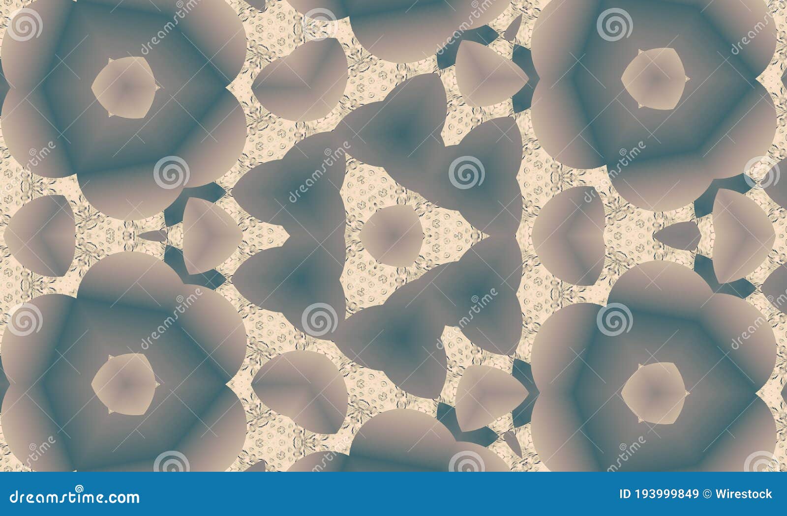 Illustration of White Patterns on a Blurry Background Stock ...