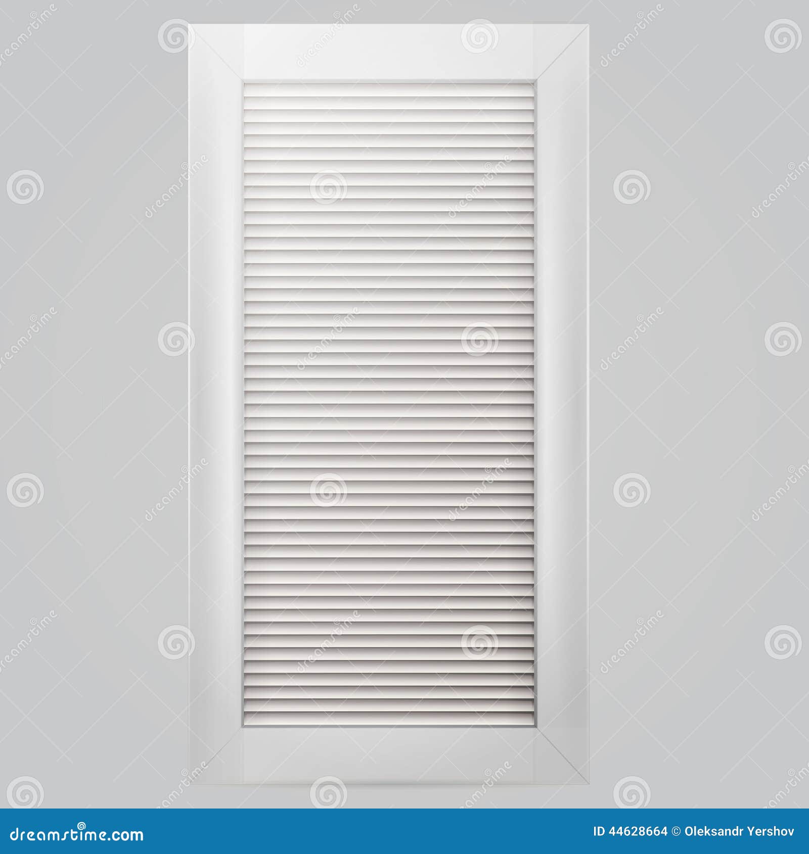 Illustration of White Window Shutters Stock Vector - Illustration of ...