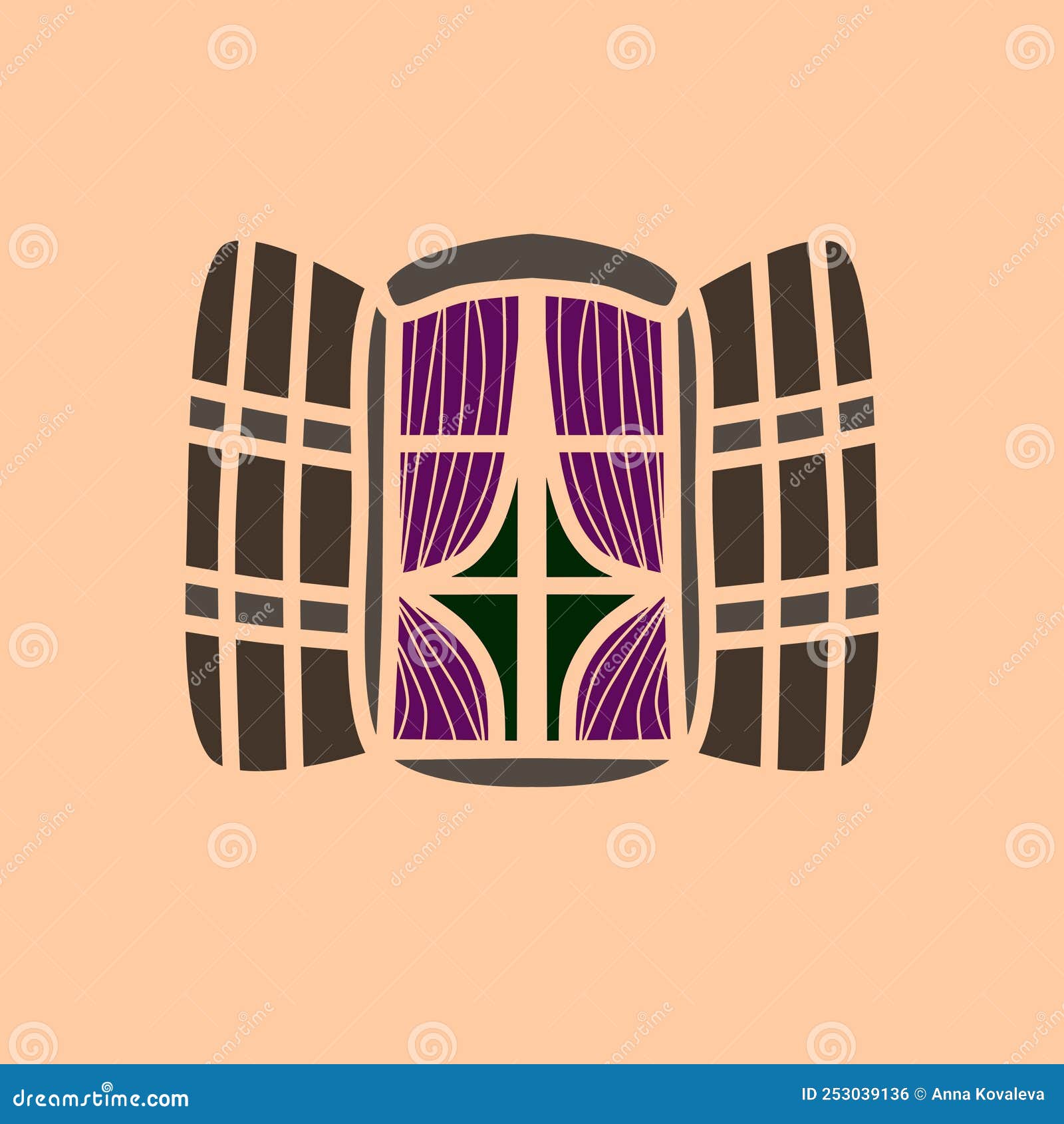 Illustration of the Window. Schematic Representation of the Window. a ...