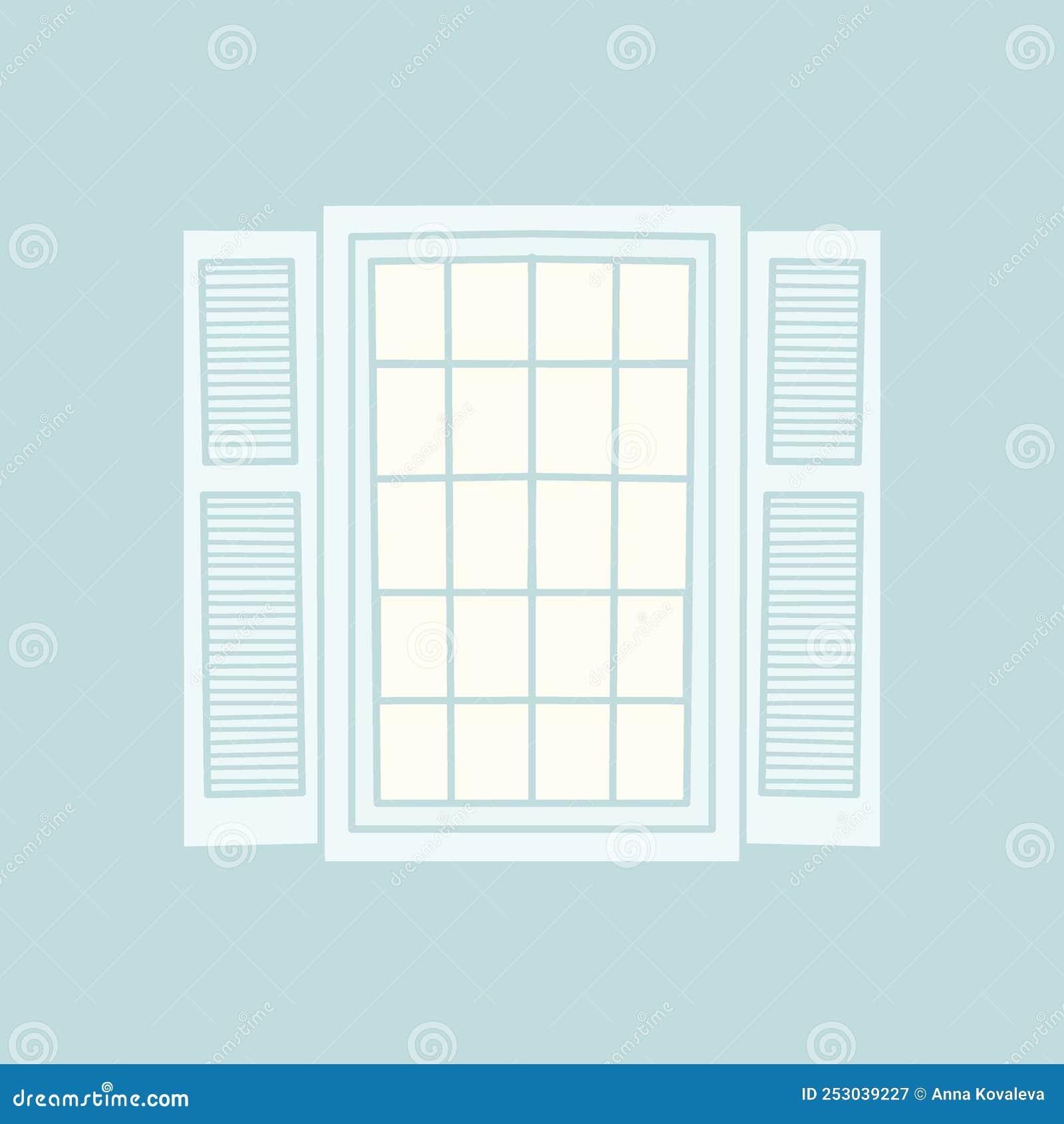 Illustration of the Window. Schematic Representation of the Window. a ...