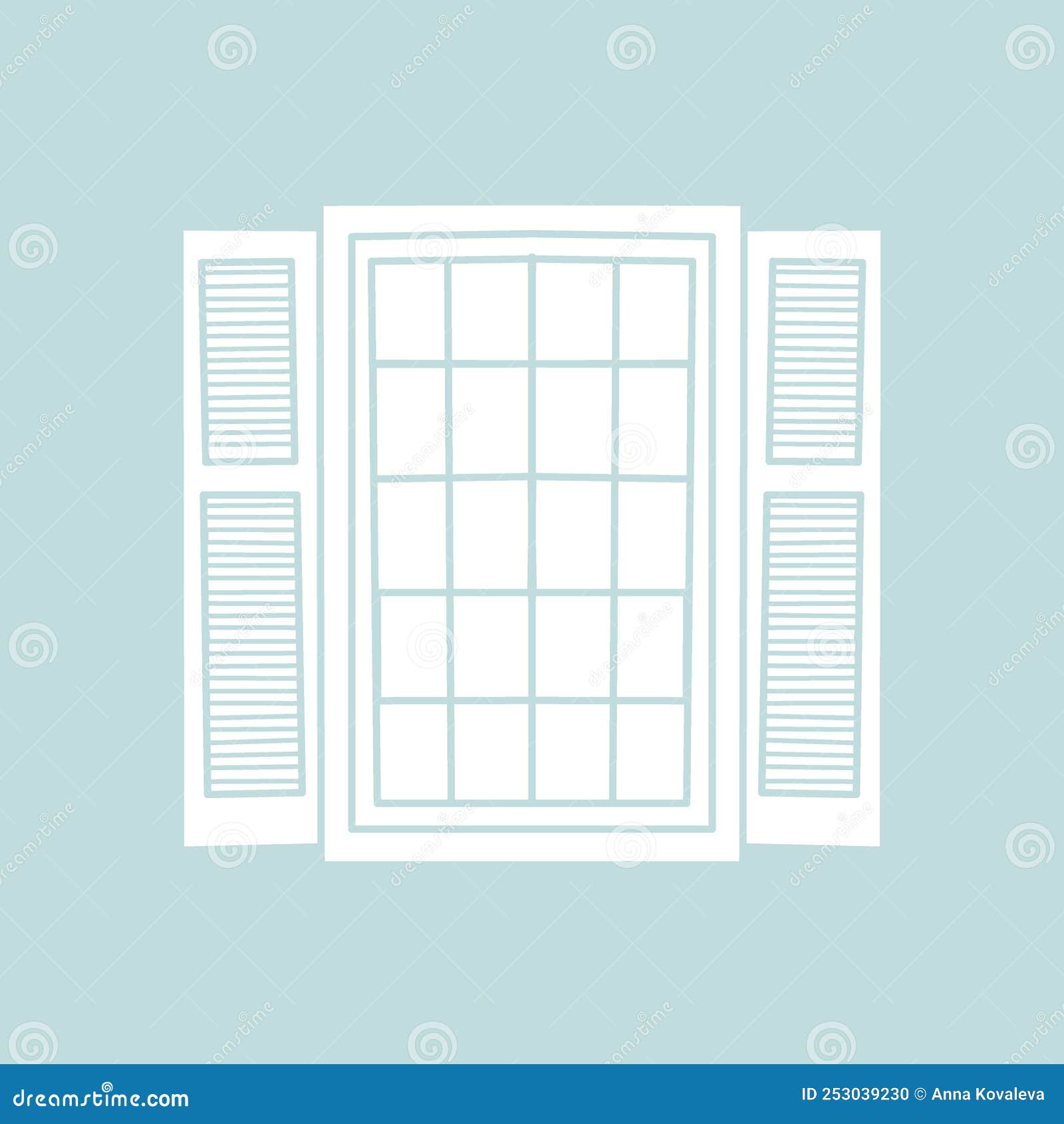 Illustration of the Window. Schematic Representation of the Window. a ...