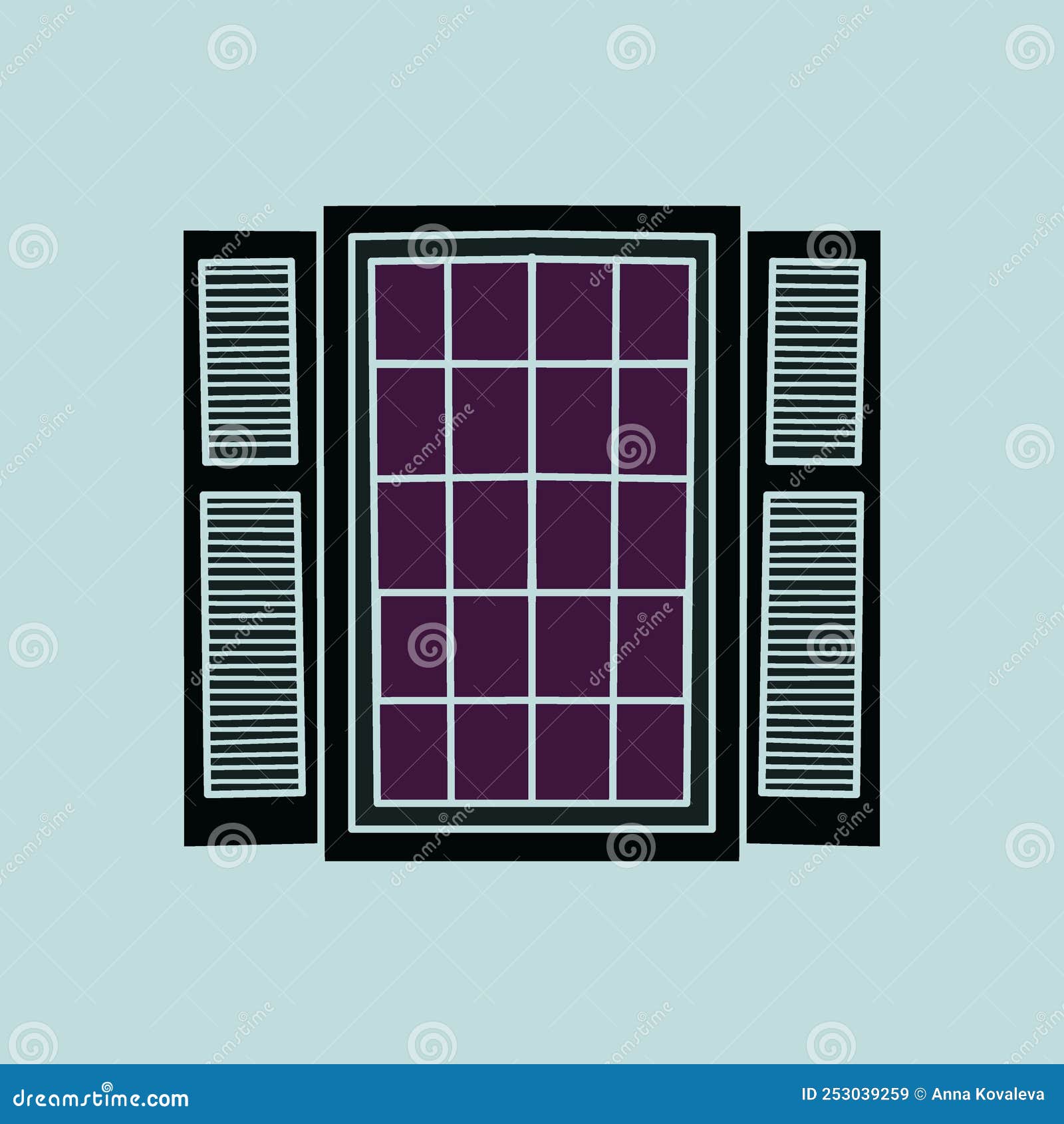 Illustration of the Window. Schematic Representation of the Window. a ...