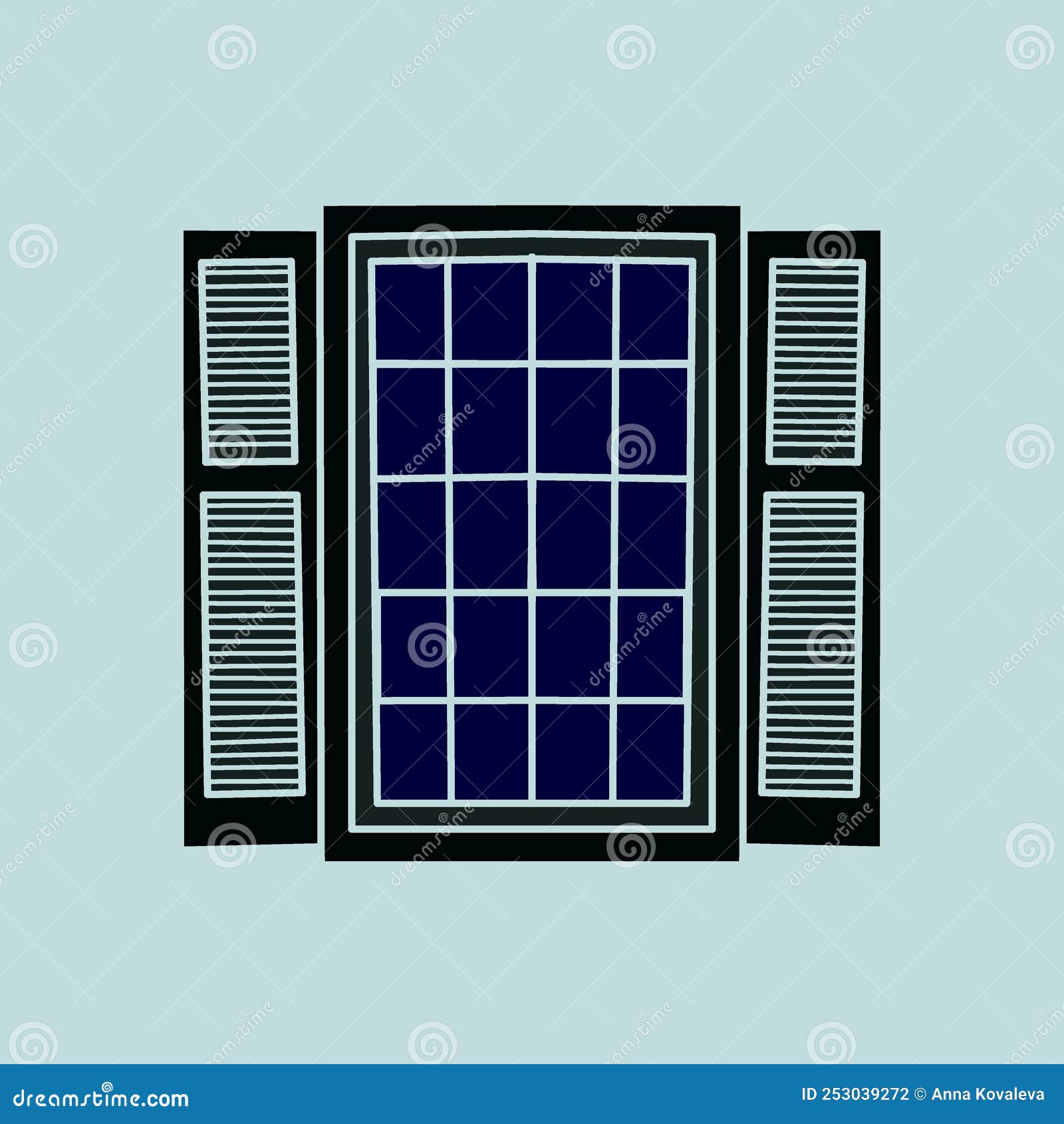 Illustration of the Window. Schematic Representation of the Window. a ...