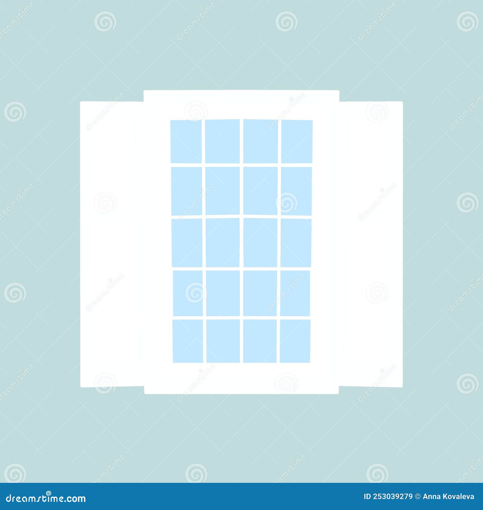 Illustration of the Window. Schematic Representation of the Window. a ...