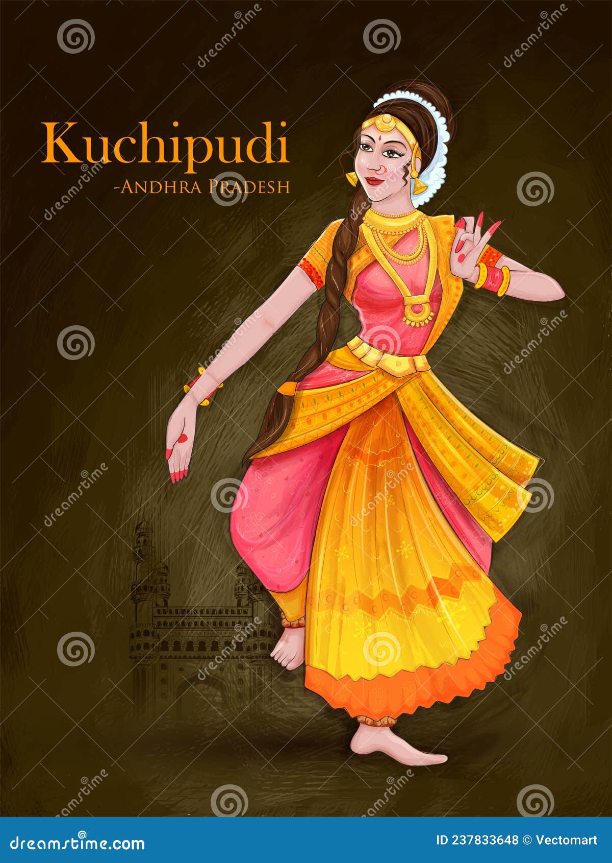 Woman Performing Kuchipudi Dance Traditional Folk Dance of Andhra ... Woman Performing Kuchipudi Dance Traditional Folk Dance of Andhra ...
