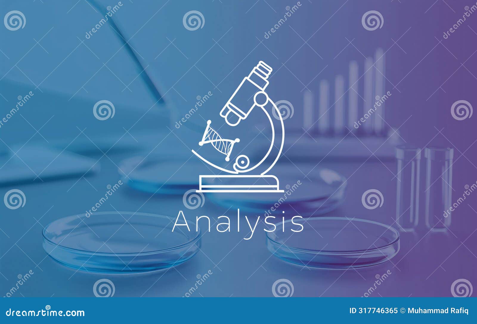 Illustration of the Word Analysis Stock Illustration - Illustration of ...