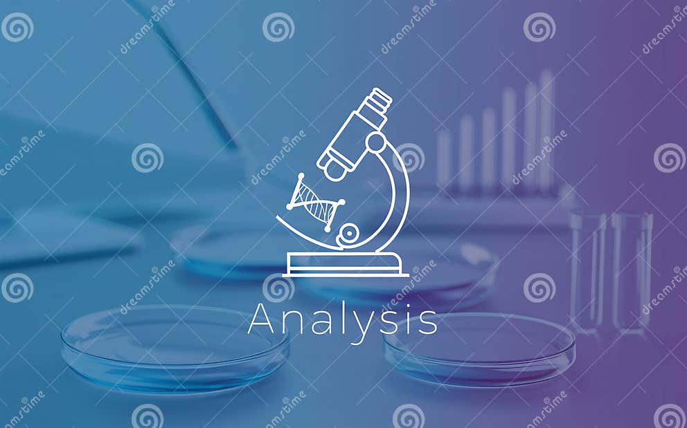 Illustration of the Word Analysis Stock Illustration - Illustration of ...