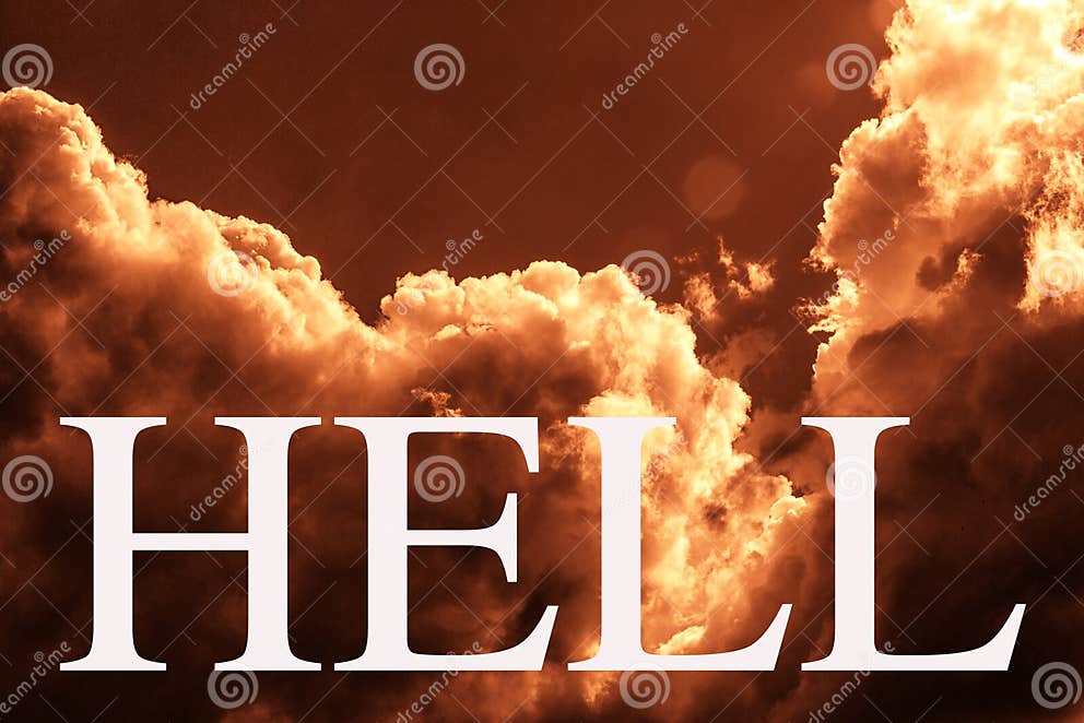 Illustration of word hell stock illustration. Illustration of devil ...