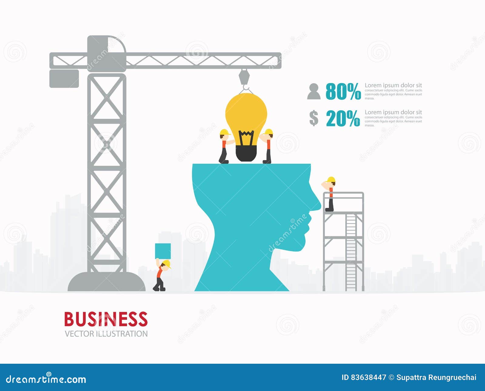 Workers Establish Stock Illustrations – 4 Workers Establish Stock ...