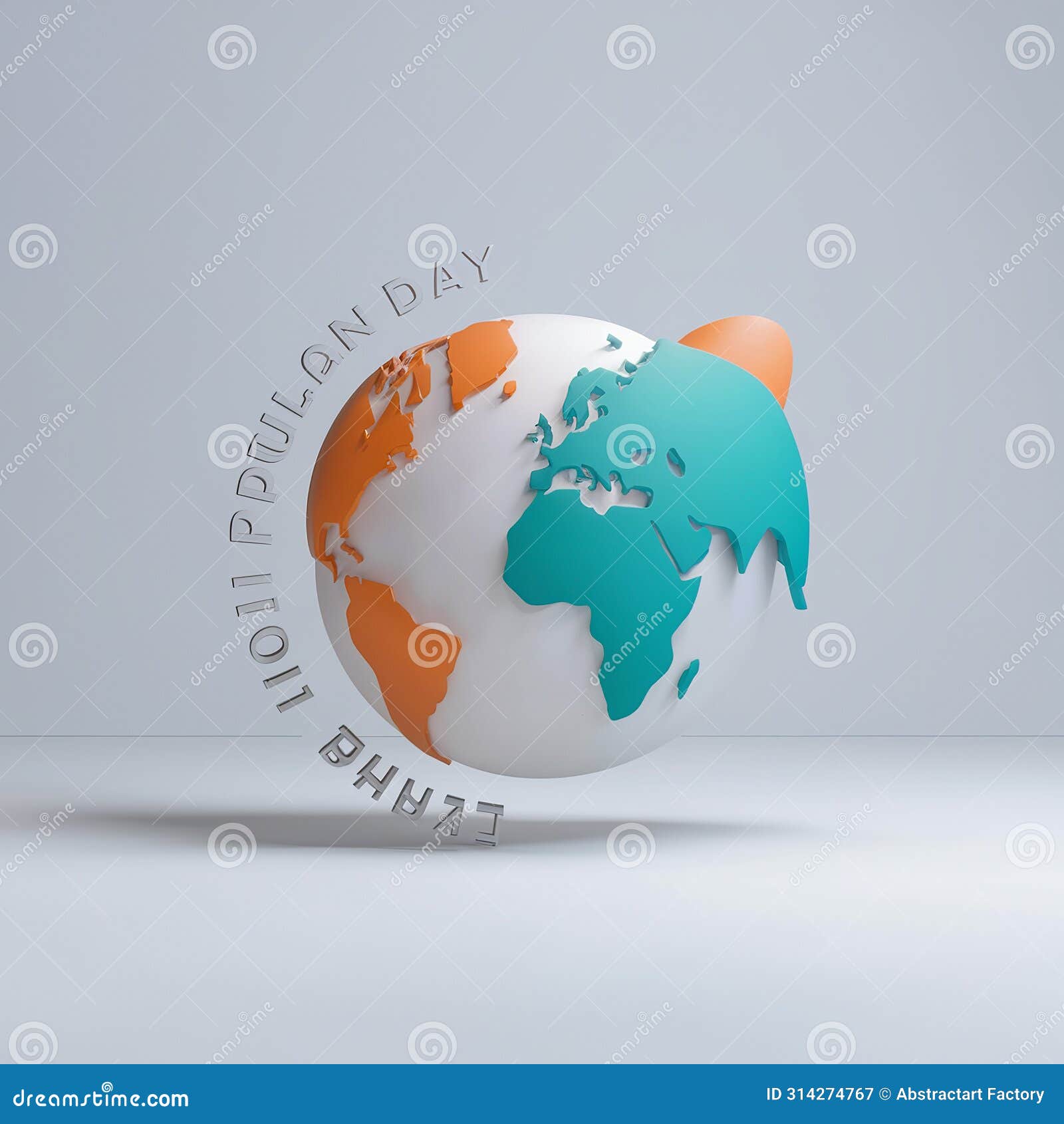 Illustration of World Population Day Concept, 11July. Explosion of ...