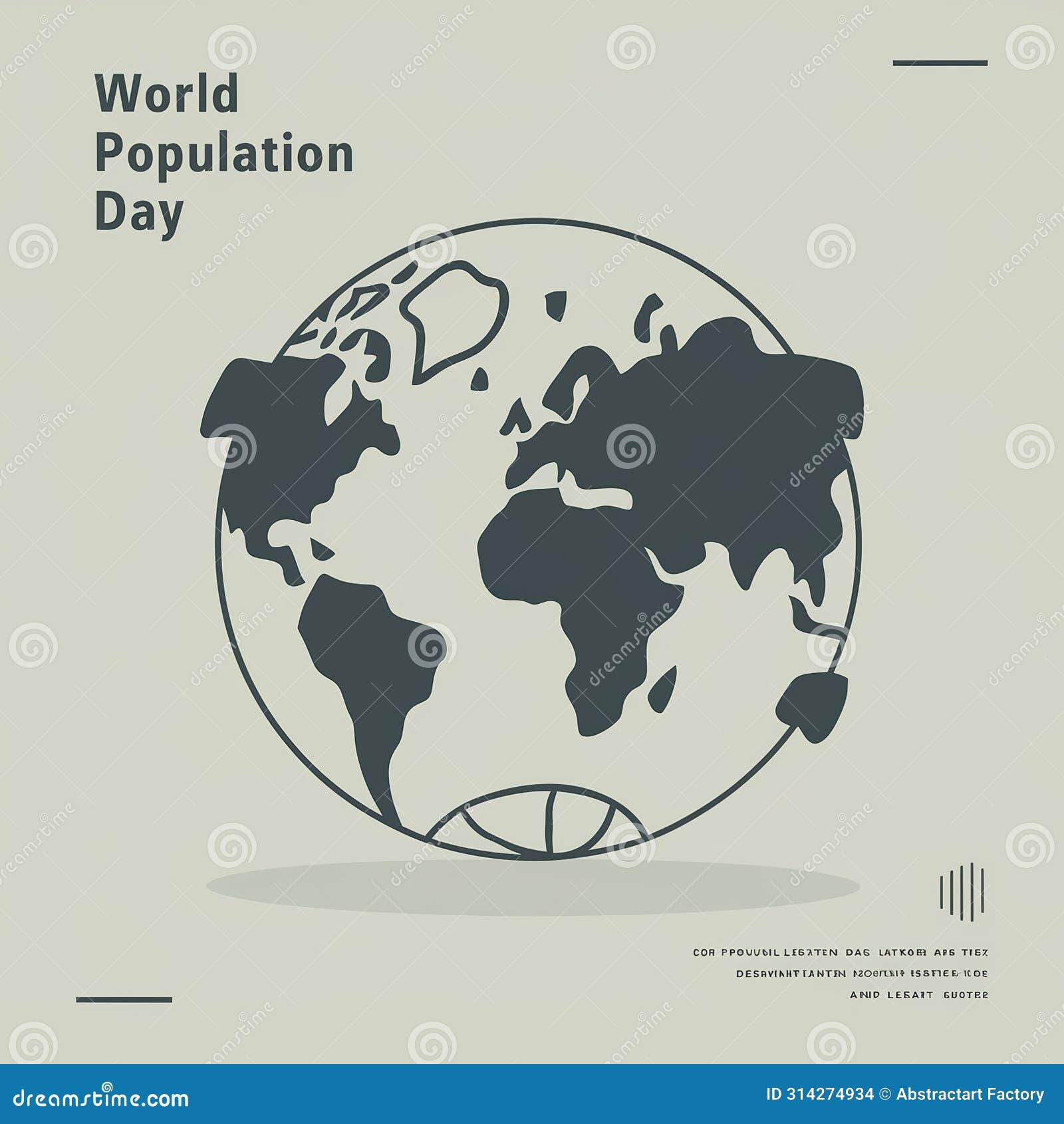 Illustration of World Population Day Concept, 11July. Explosion of ...