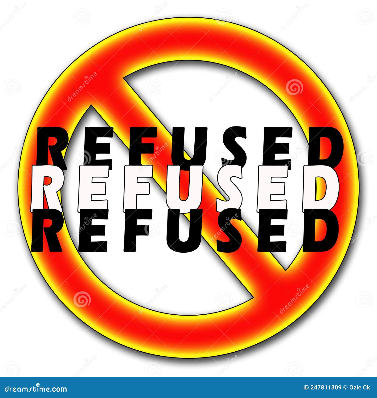 Illustration of Written Words Indicating that the Application Has Been ...