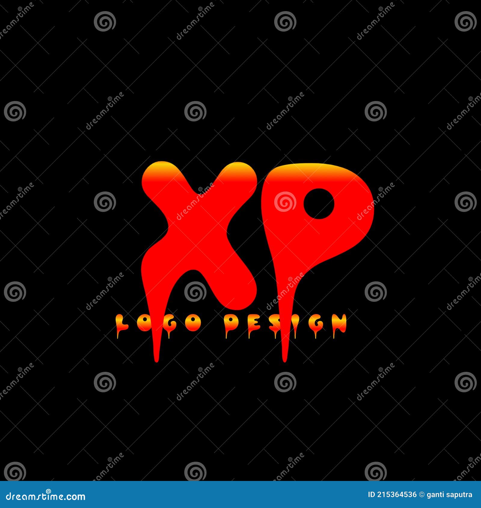 This is an Illustration of an Xp Logo Design Stock Illustration ...