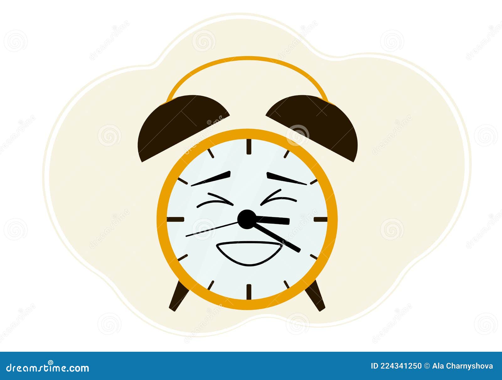 The Laughing Alarm Clock Royalty-Free Stock Photo | CartoonDealer.com ...