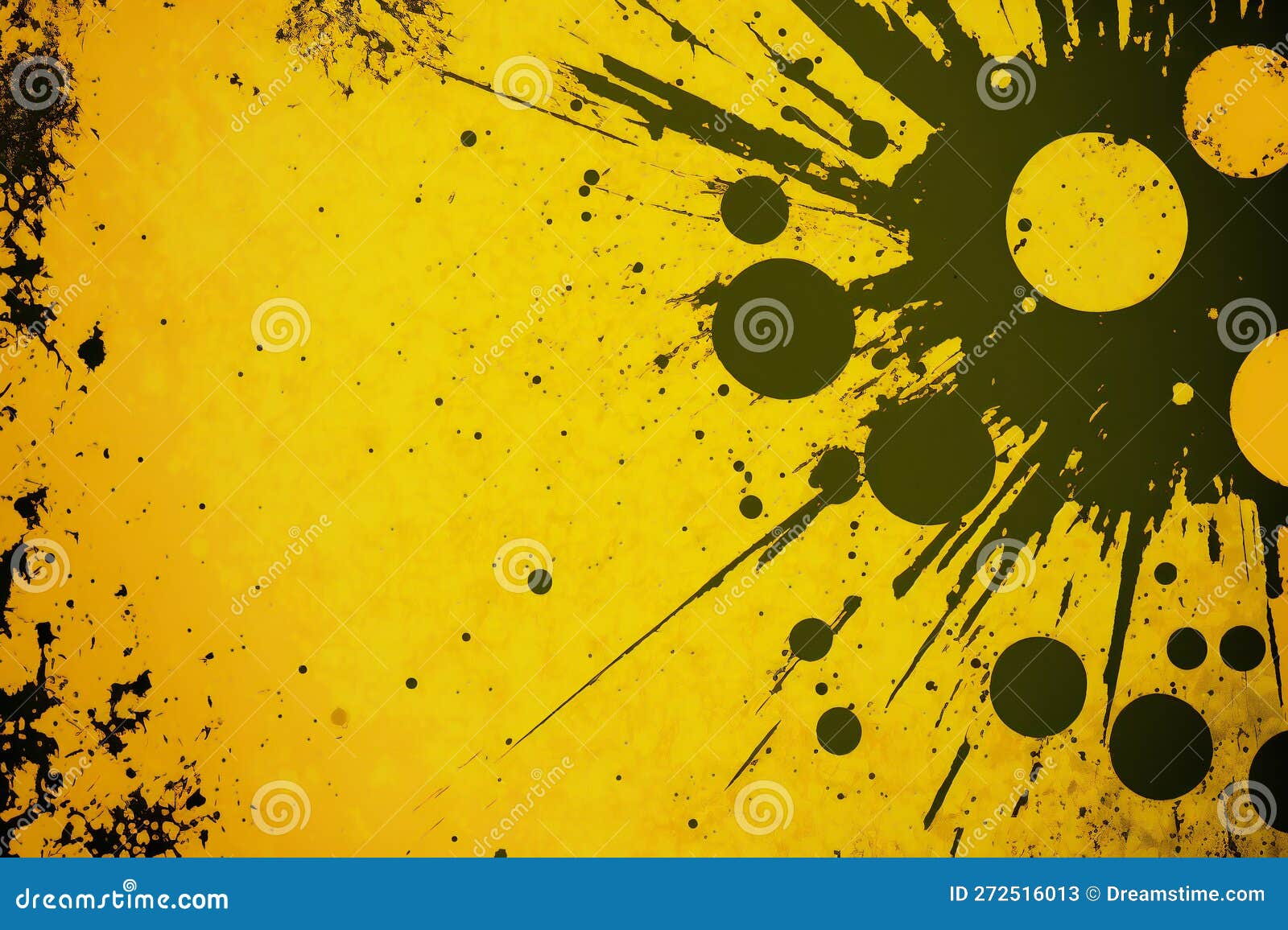 Yellow Scratched with Spots of Paint , Abstract, Backgrounds Stock ...