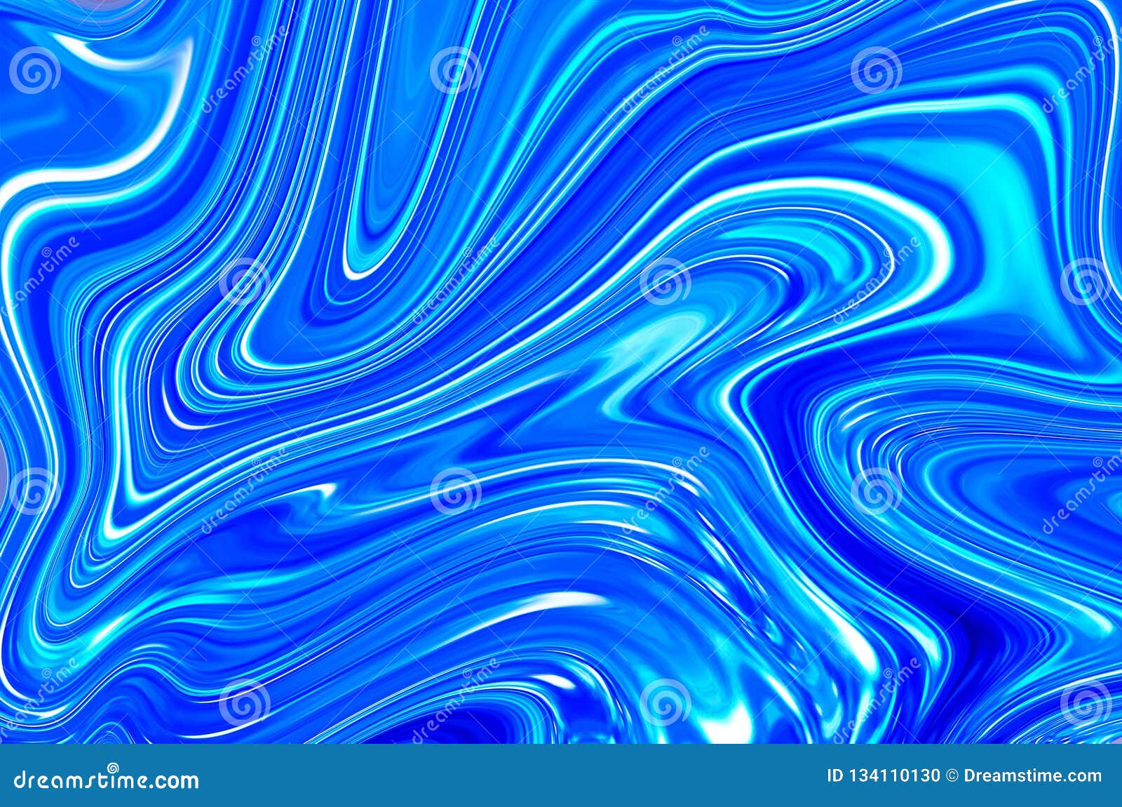 Illustrations of the Abstract Blue Stock Photo - Image of hologram ...