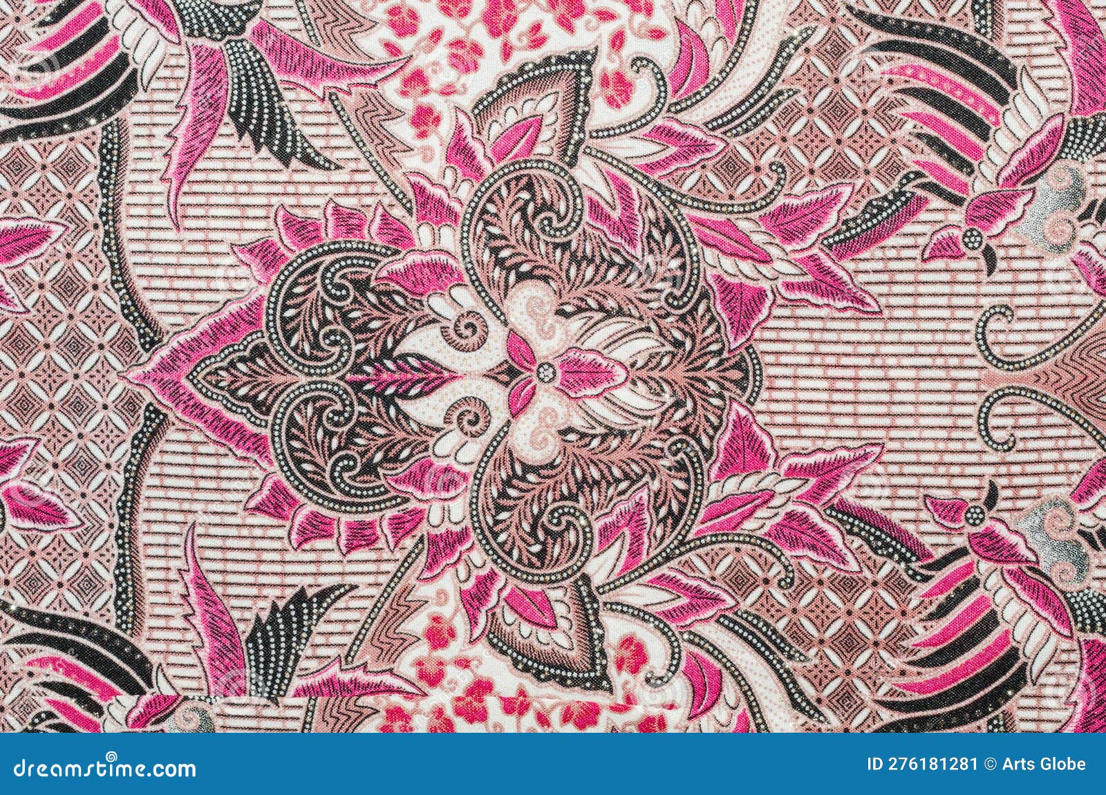 Digital Textile Indian Pattern Illustrations, Drawings Floral Pattern ...