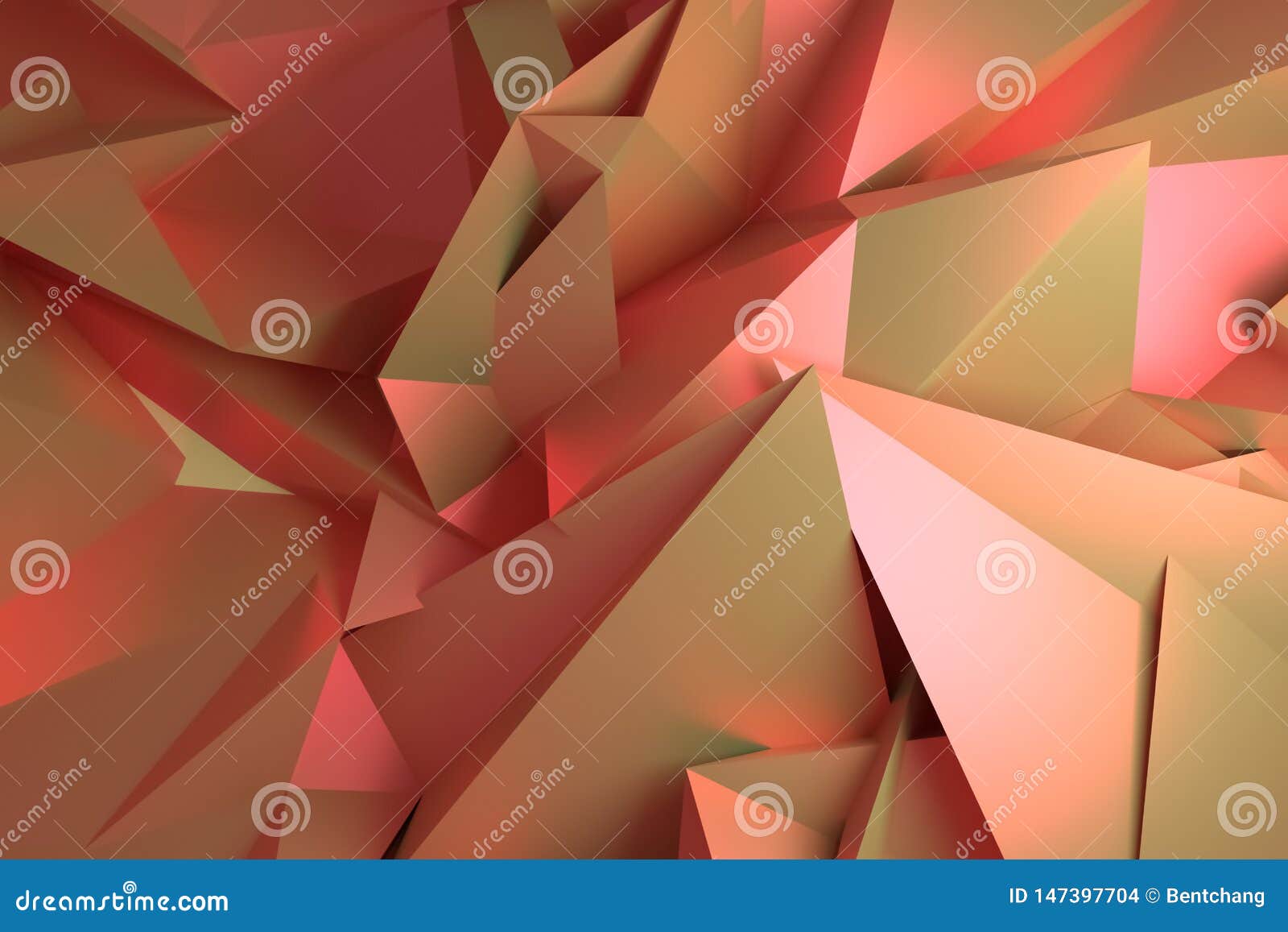 Illustrations of CGI, Random Geometric, Backdrop for Graphic Design or ...