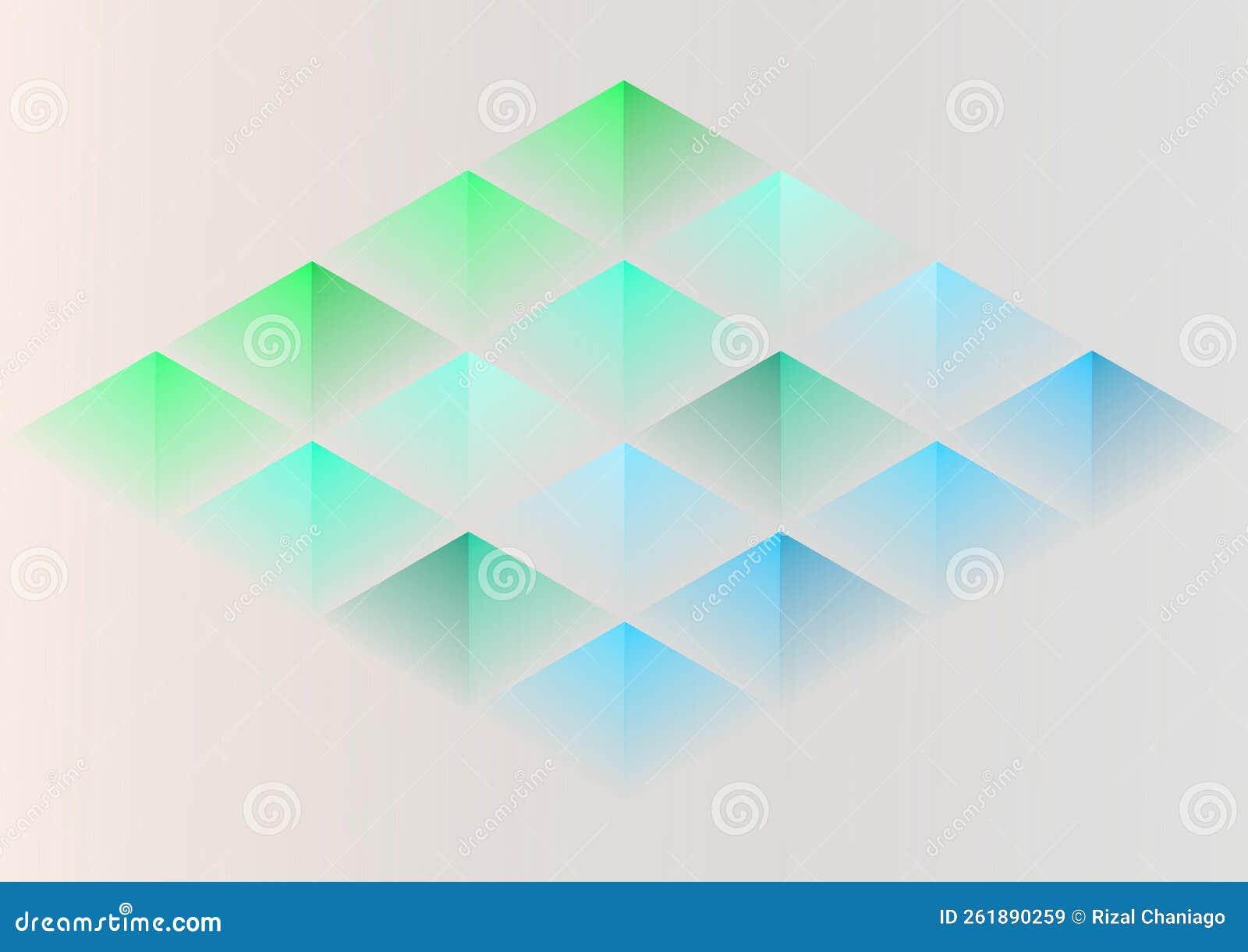 The Illustrations and Clipart. Abstract Background with Triangles on ...