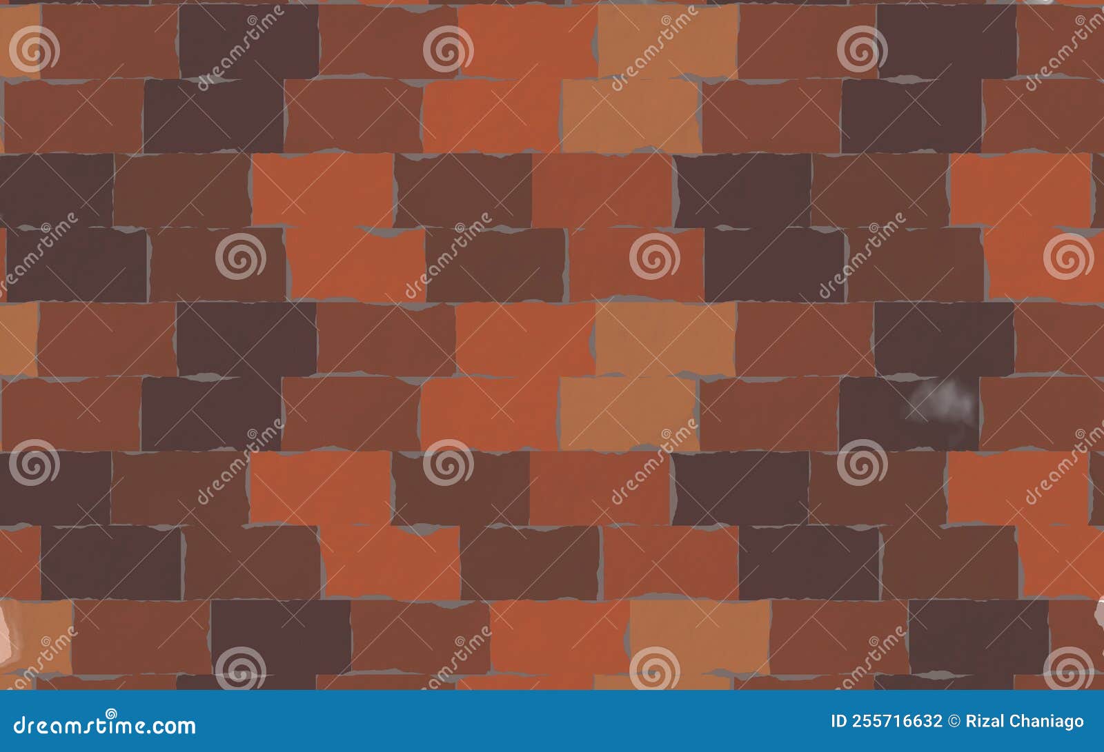 Vector Image. an Abstract Pattern, Wall Block Pattern Stock ...