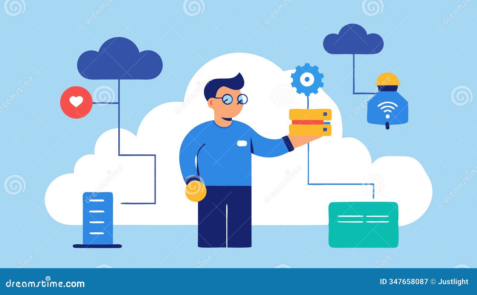 These Illustrations Collectively Depict the Diverse Roles and ...