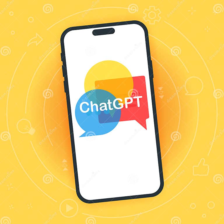 Illustrations of the Conversation Method Chat GPT 4. Chatbot with ...