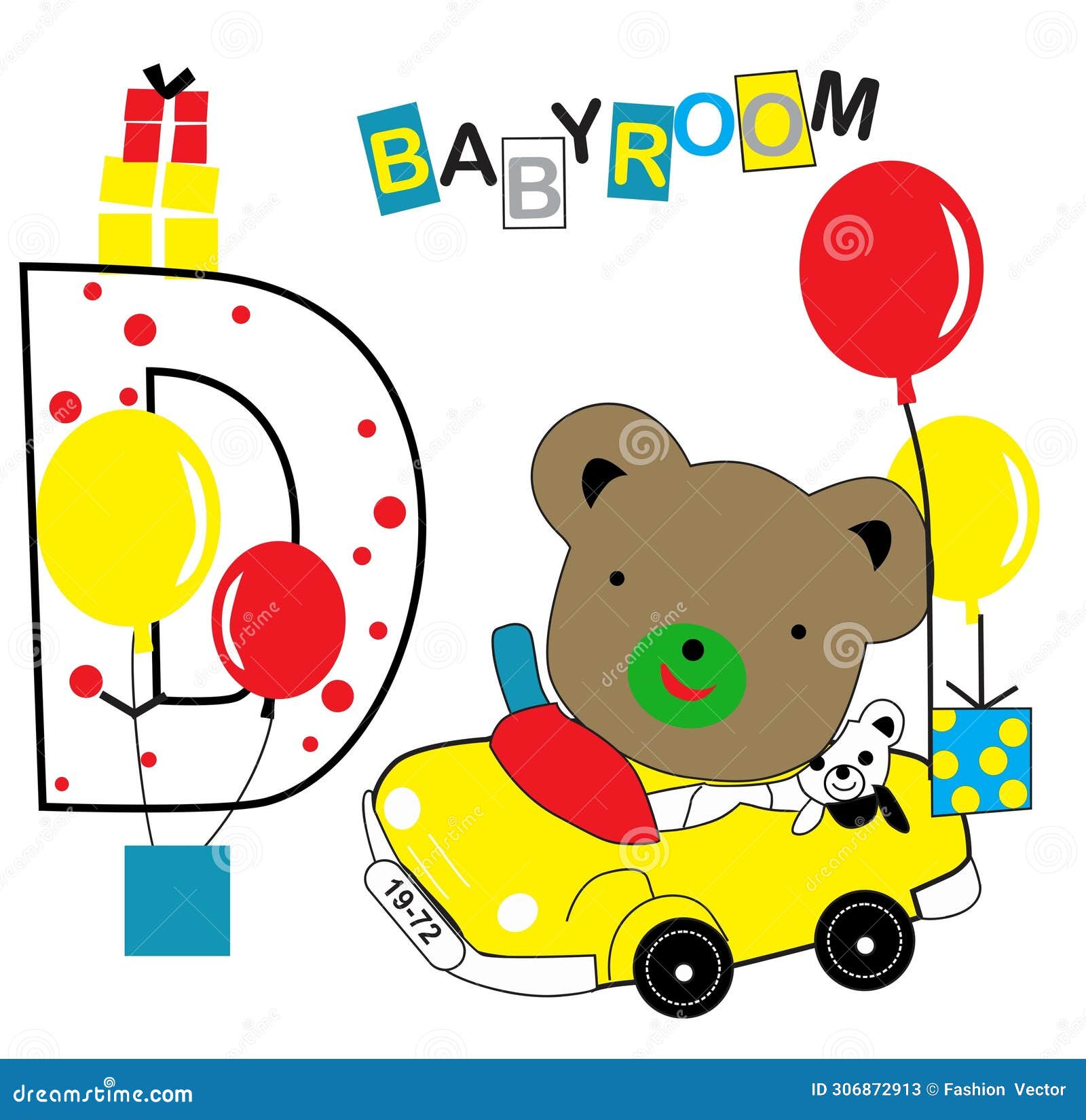 Cute Teddy Print Vector Art [ Stock Vector - Illustration of tshirt ...