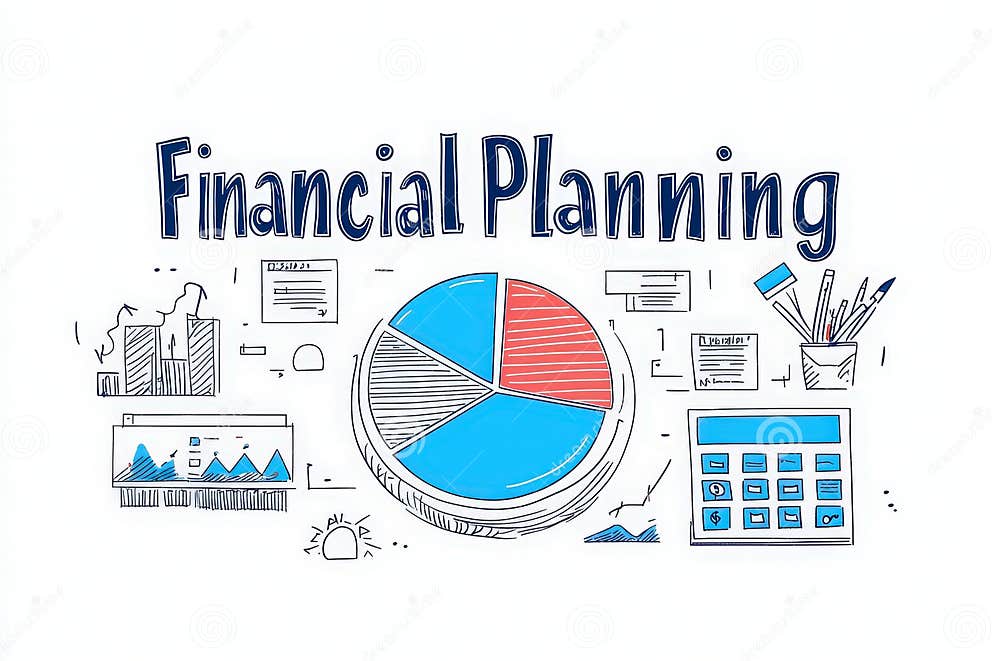 Visual Representation of Financial Planning Concepts with Charts and ...