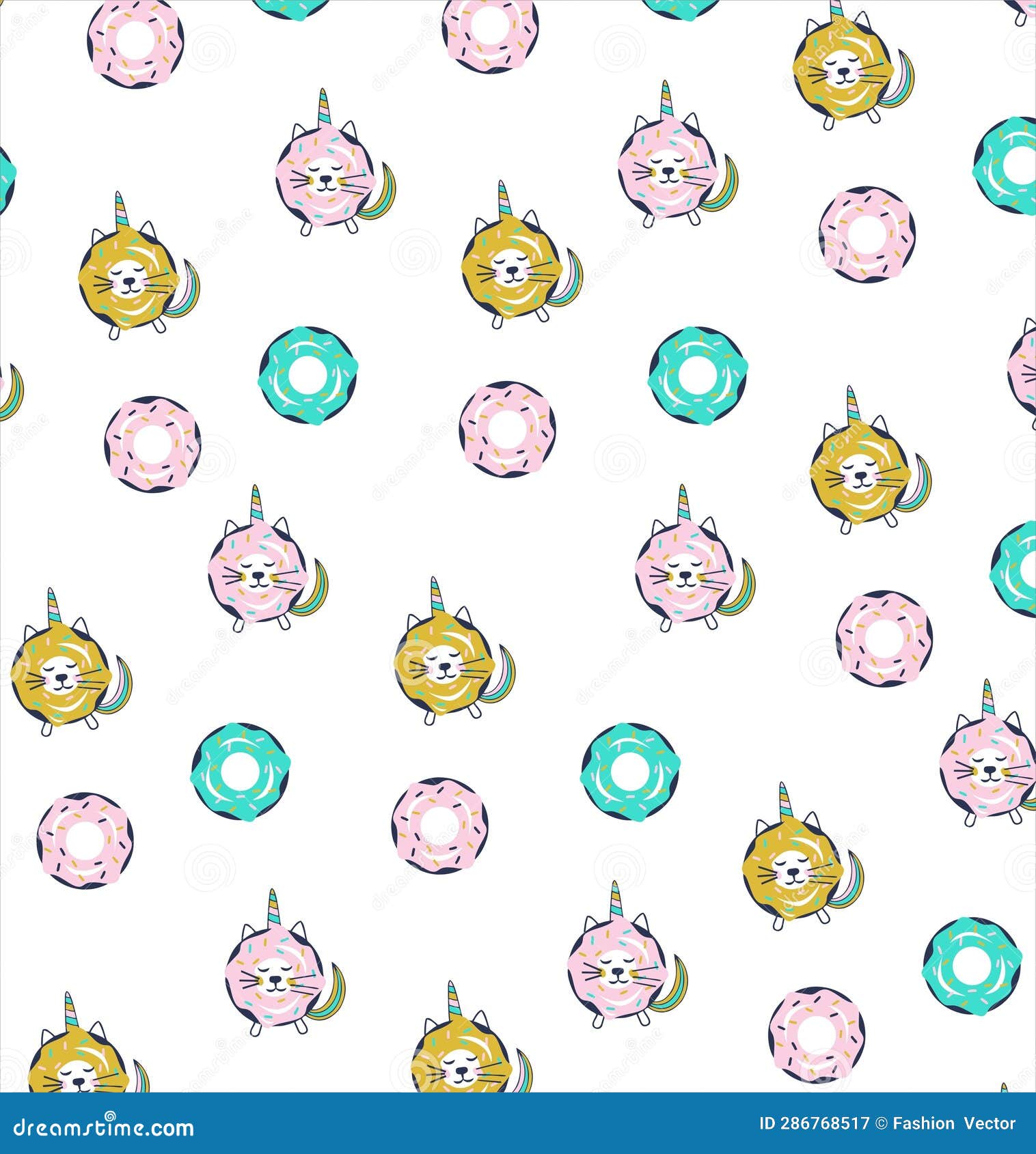 Donut Background Vector Art, Icons, and Graphics Stock Vector ...