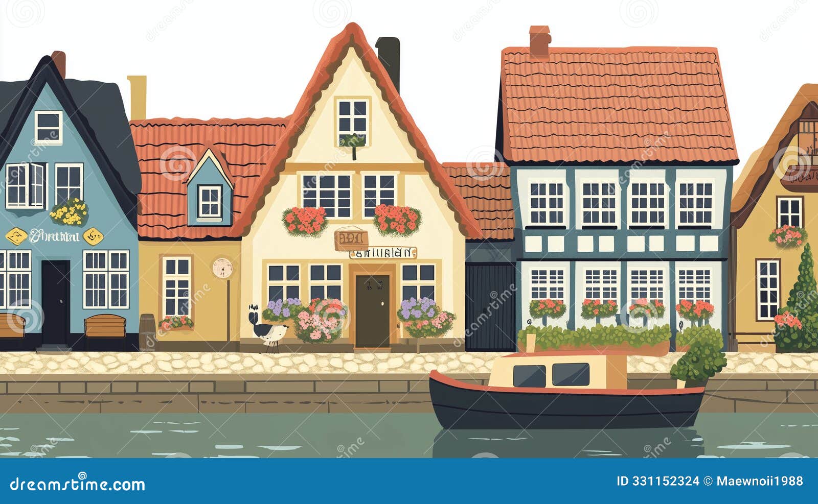 Illustrations Inspired by Traditional Norwegian and Danish Settings ...