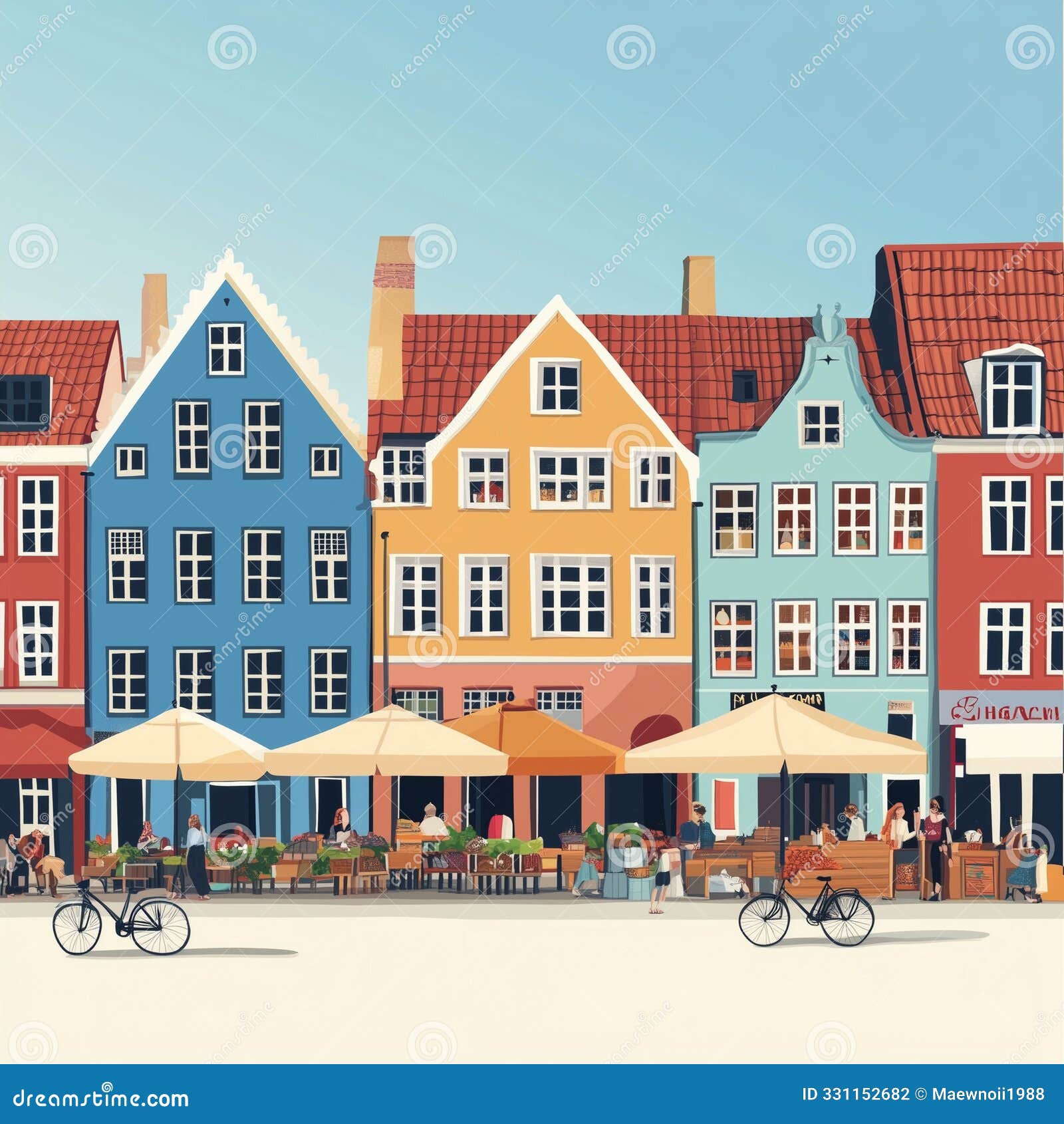 Illustrations Inspired by Traditional Norwegian and Danish Settings ...