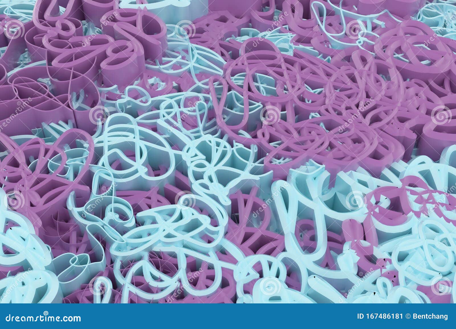 Illustrations of Messy Colorful Curve, Geometric Lines for Graphic ...