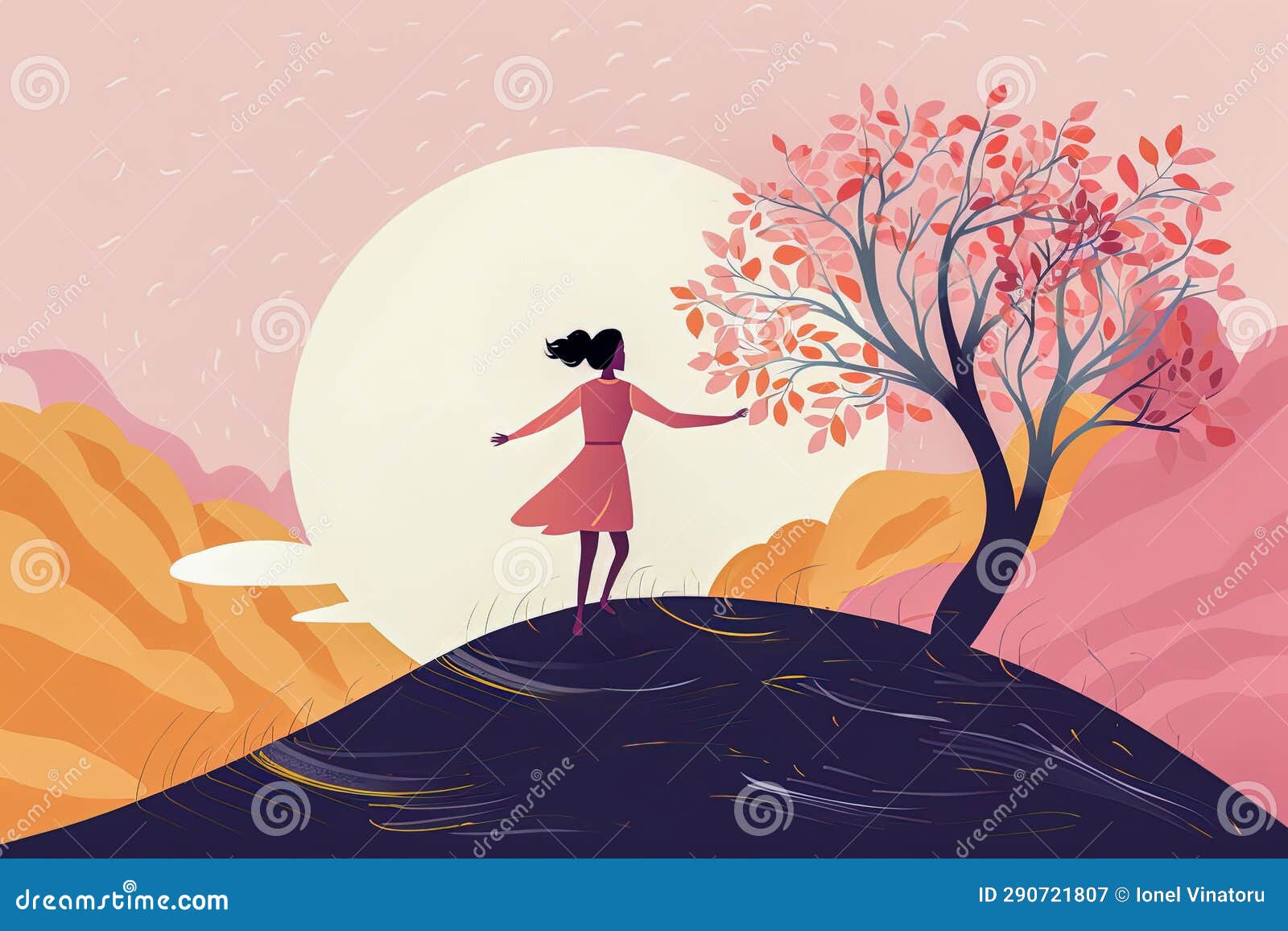 Illustrations of People Embracing Unexpected Setbacks As Opportunities ...