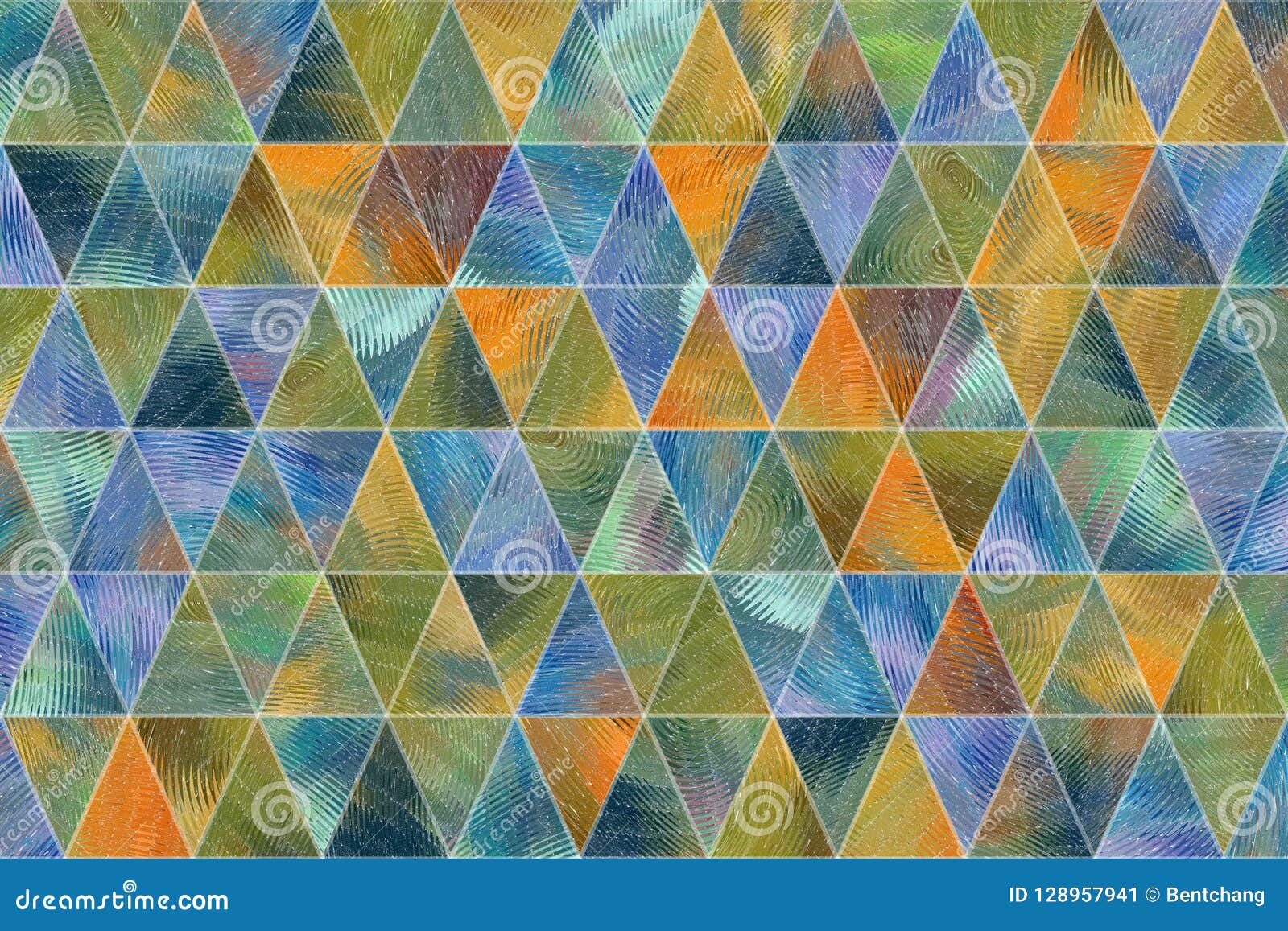 Illustrations of Triangle Strip. Drawing, Web, Canvas & Backdrop. Stock ...