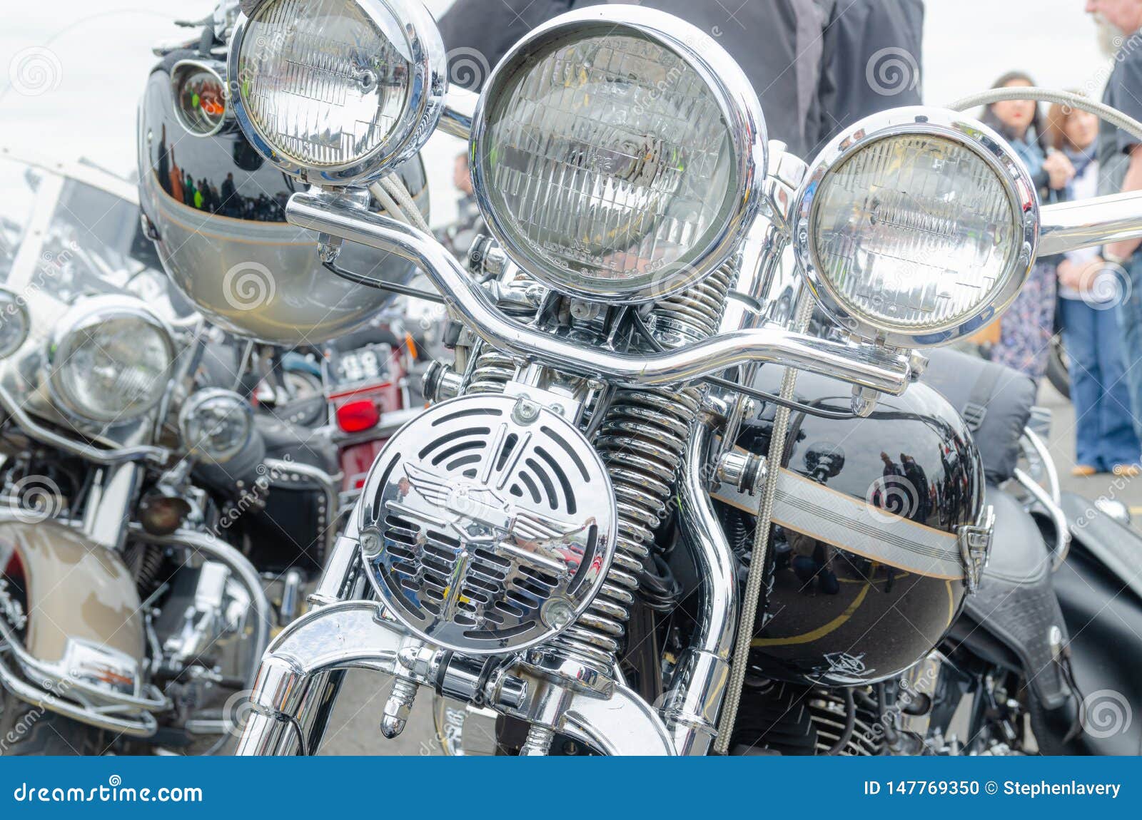 Illustrative Editorial: Harley Davidson Light Stack and Handle Bars ...