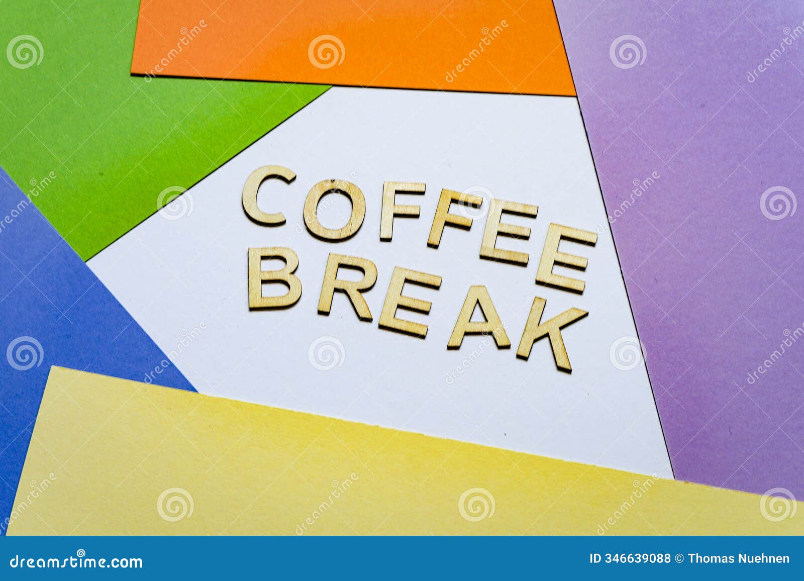 Illustrative Lettering and Graphic Photo with Lettering Coffee Break ...