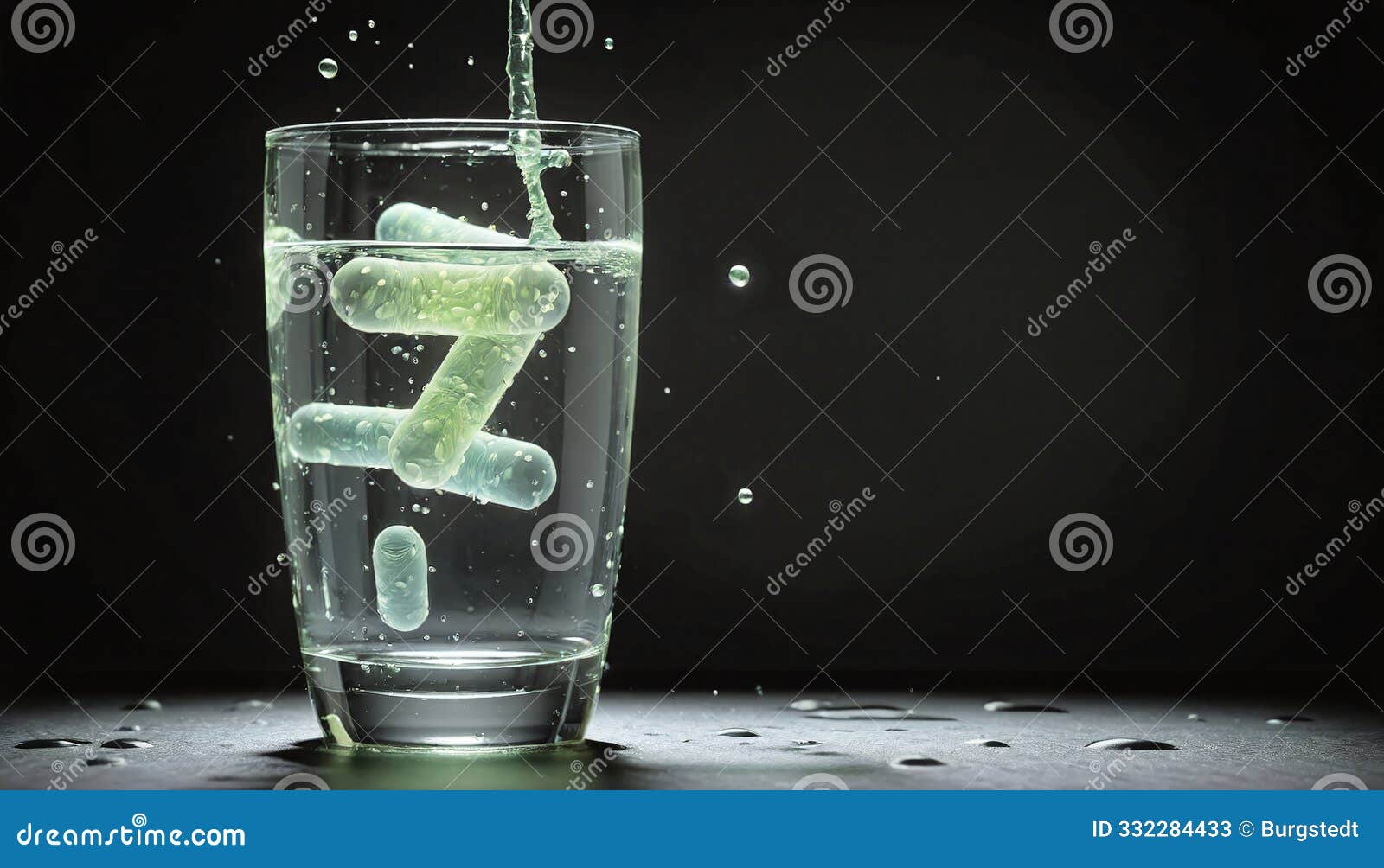 Illustrative Representation of Drinking Water Contaminated with ...