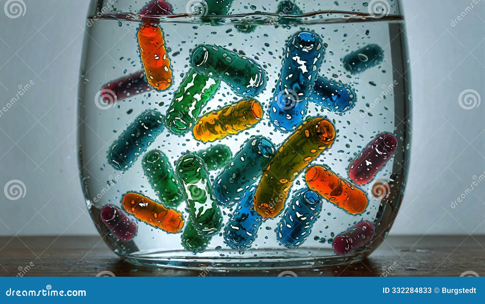 Illustrative Representation of Drinking Water Contaminated with ...