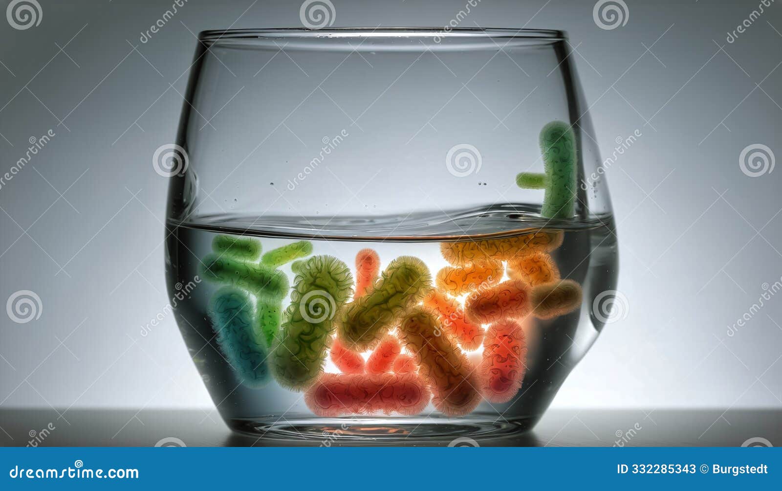 Illustrative Representation of Drinking Water Contaminated with ...