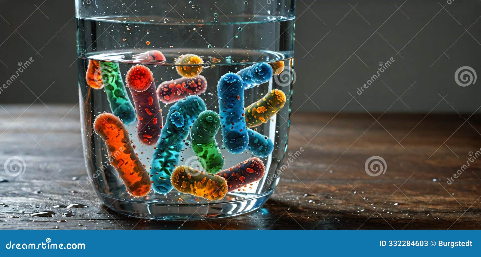 Illustrative Representation of Drinking Water Contaminated with ...