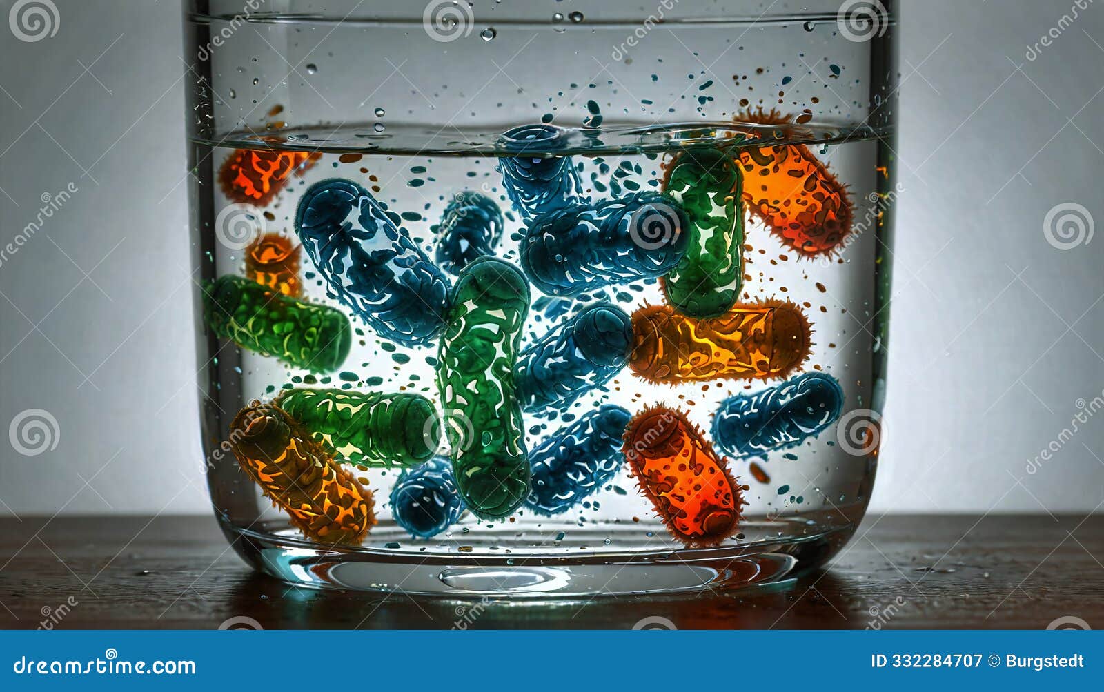 Illustrative Representation of Drinking Water Contaminated with ...