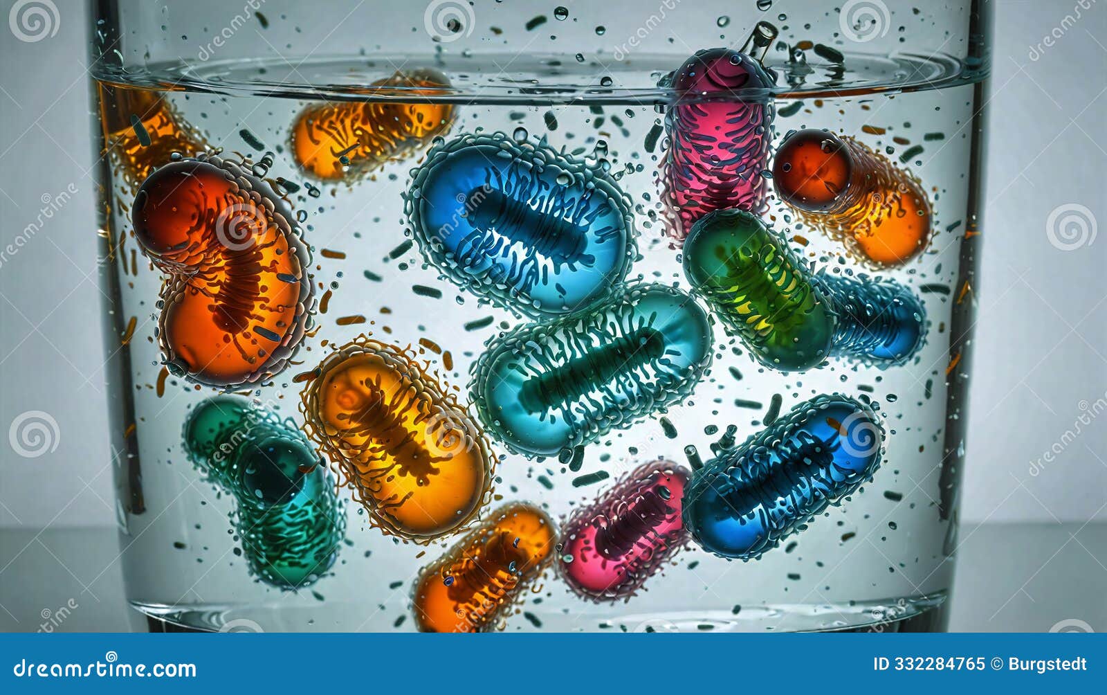 Illustrative Representation of Drinking Water Contaminated with ...