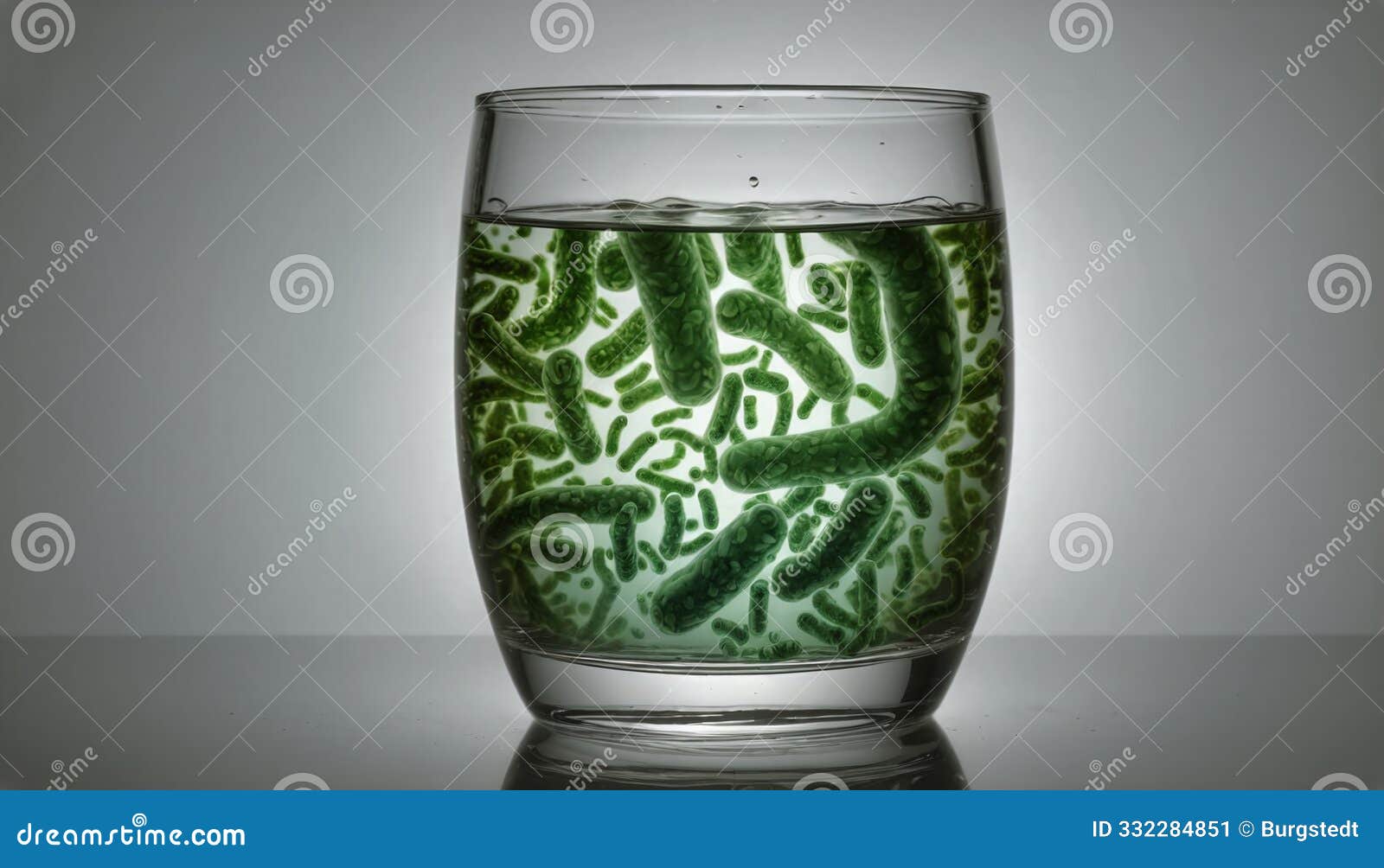 Illustrative Representation of Drinking Water Contaminated with ...