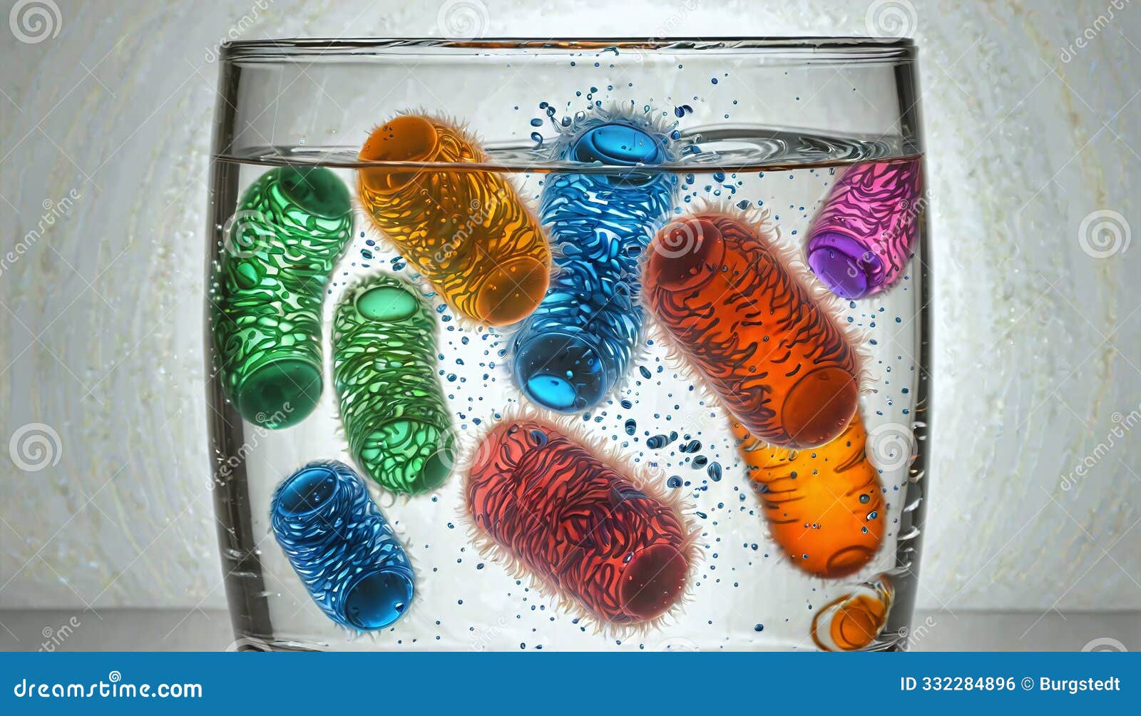 Illustrative Representation of Drinking Water Contaminated with ...