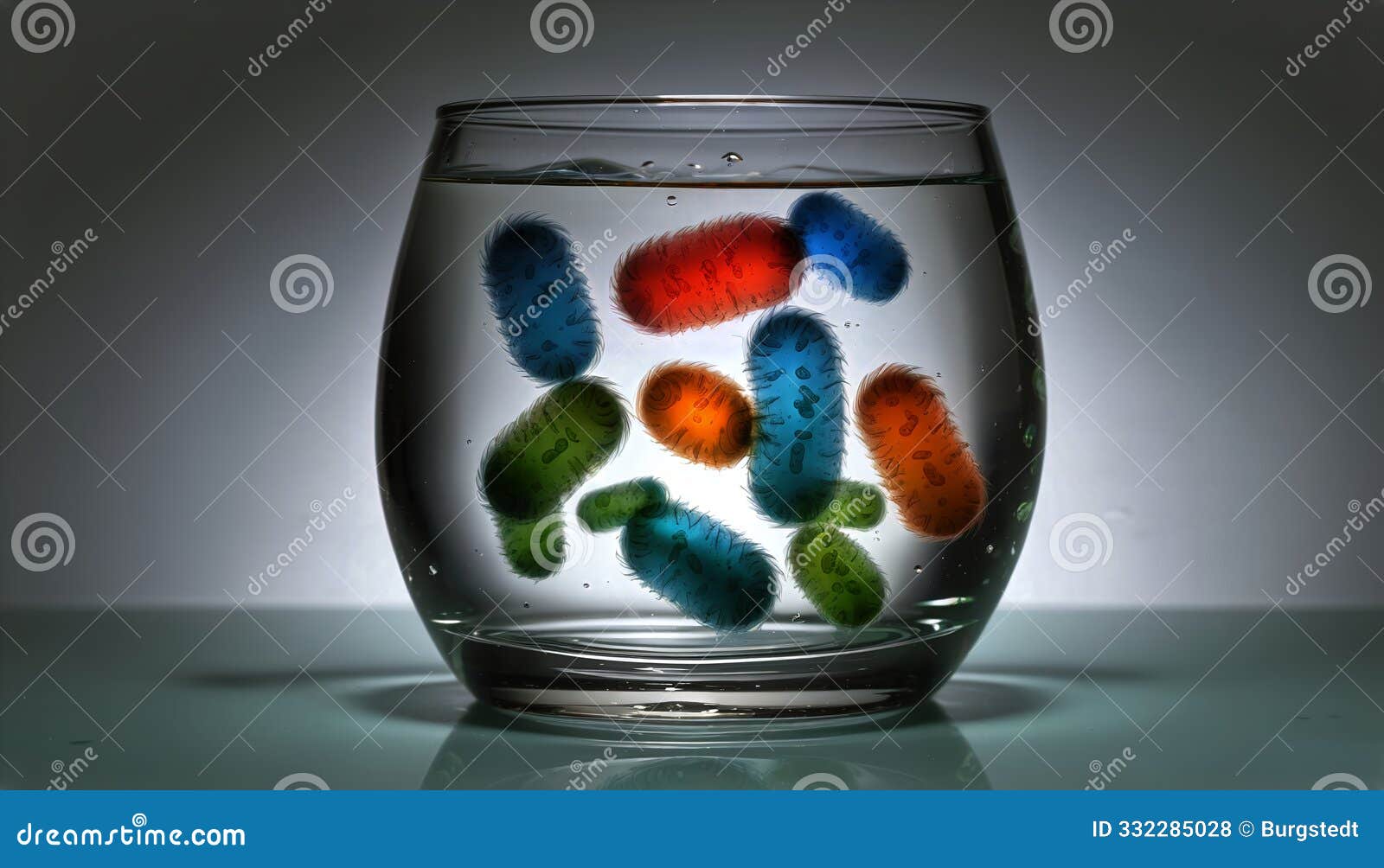 Illustrative Representation of Drinking Water Contaminated with ...