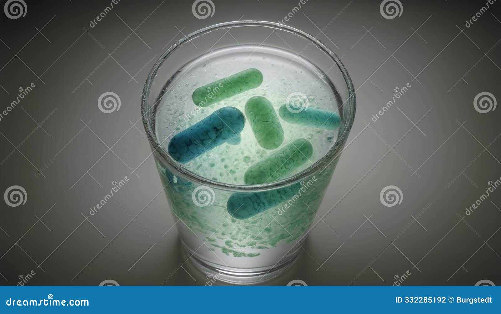 Illustrative Representation of Drinking Water Contaminated with ...
