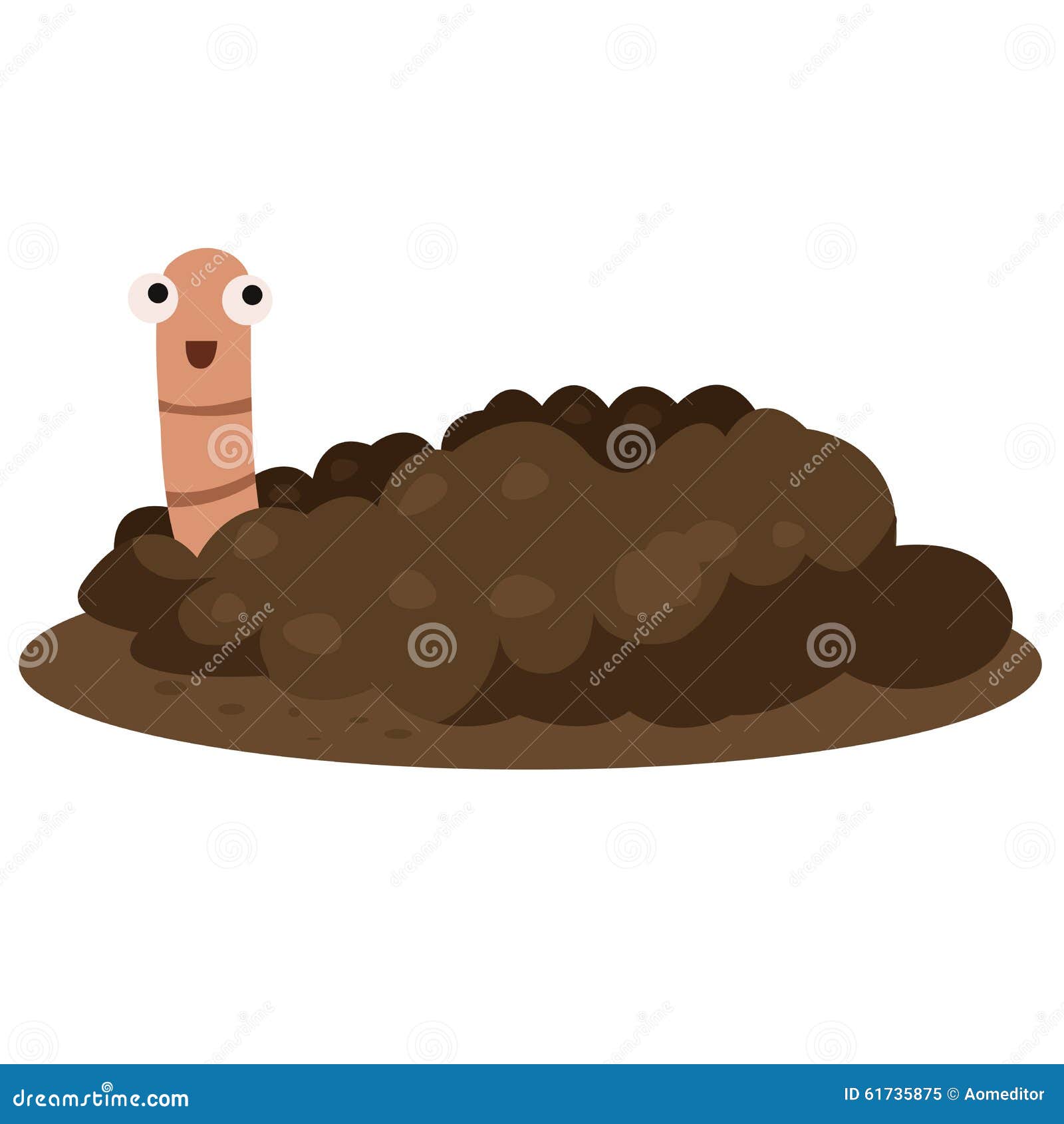 Earthworm Cartoons, Illustrations & Vector Stock Images - 6910 Pictures ...