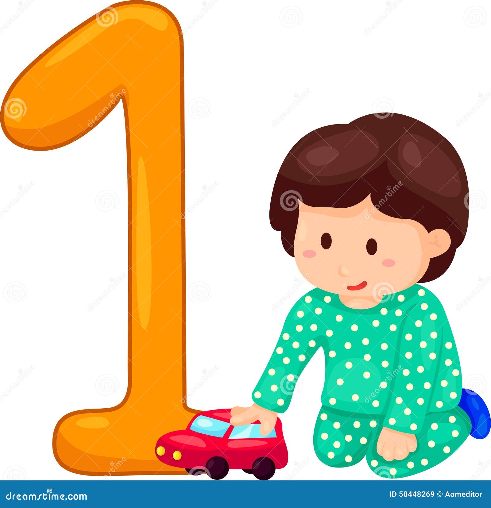 Illustrator of Number one stock vector. Illustration of font - 50448269