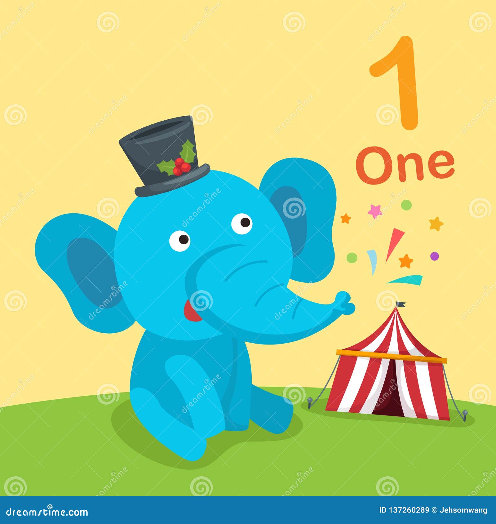 Illustrator of number one stock vector. Illustration of book - 137260289