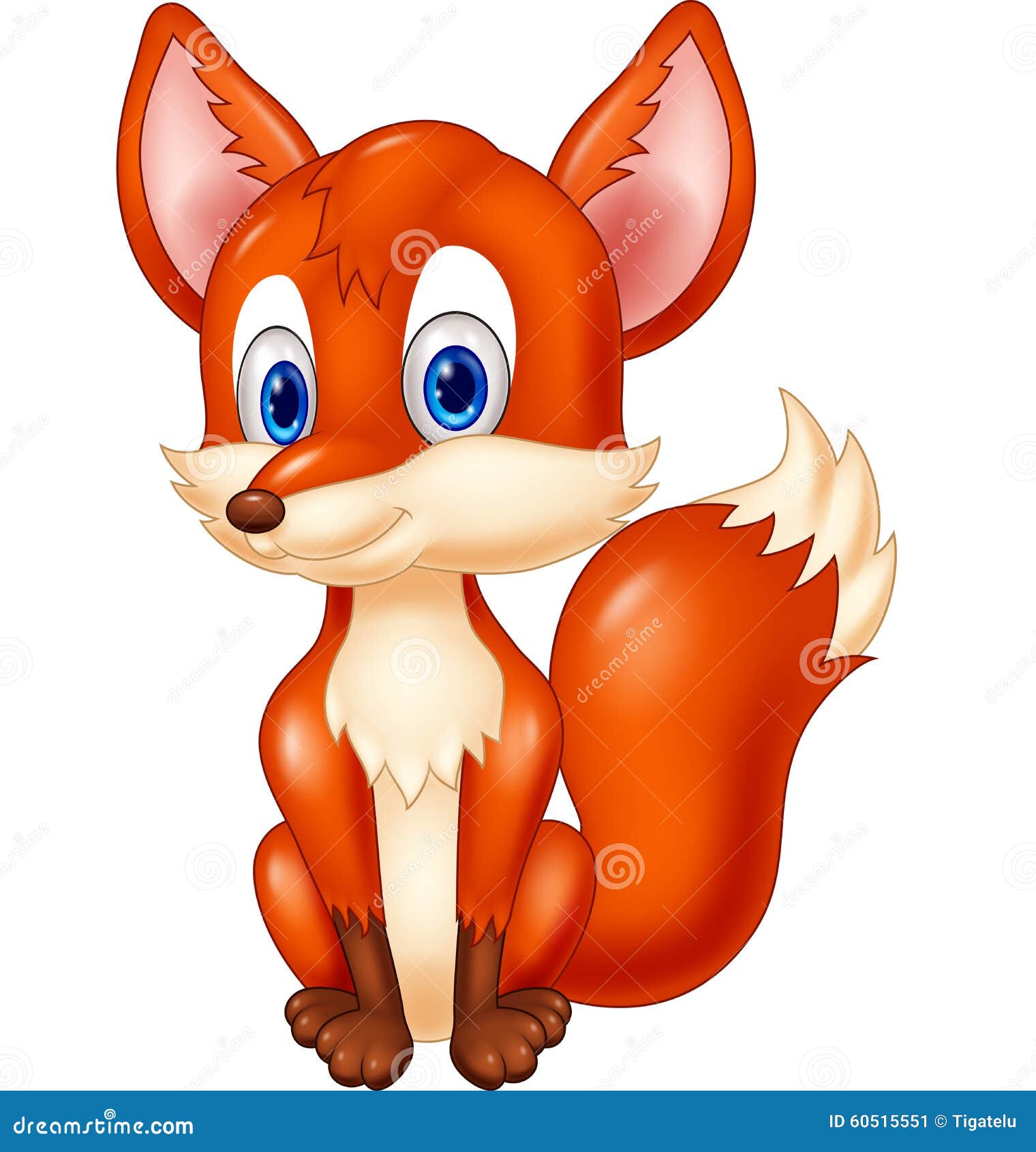 Illustrazione Animale Della Volpe Del Fumetto Illustrazione Vettoriale ... Illustrazione Animale Della Volpe Del Fumetto Illustrazione Vettoriale ...